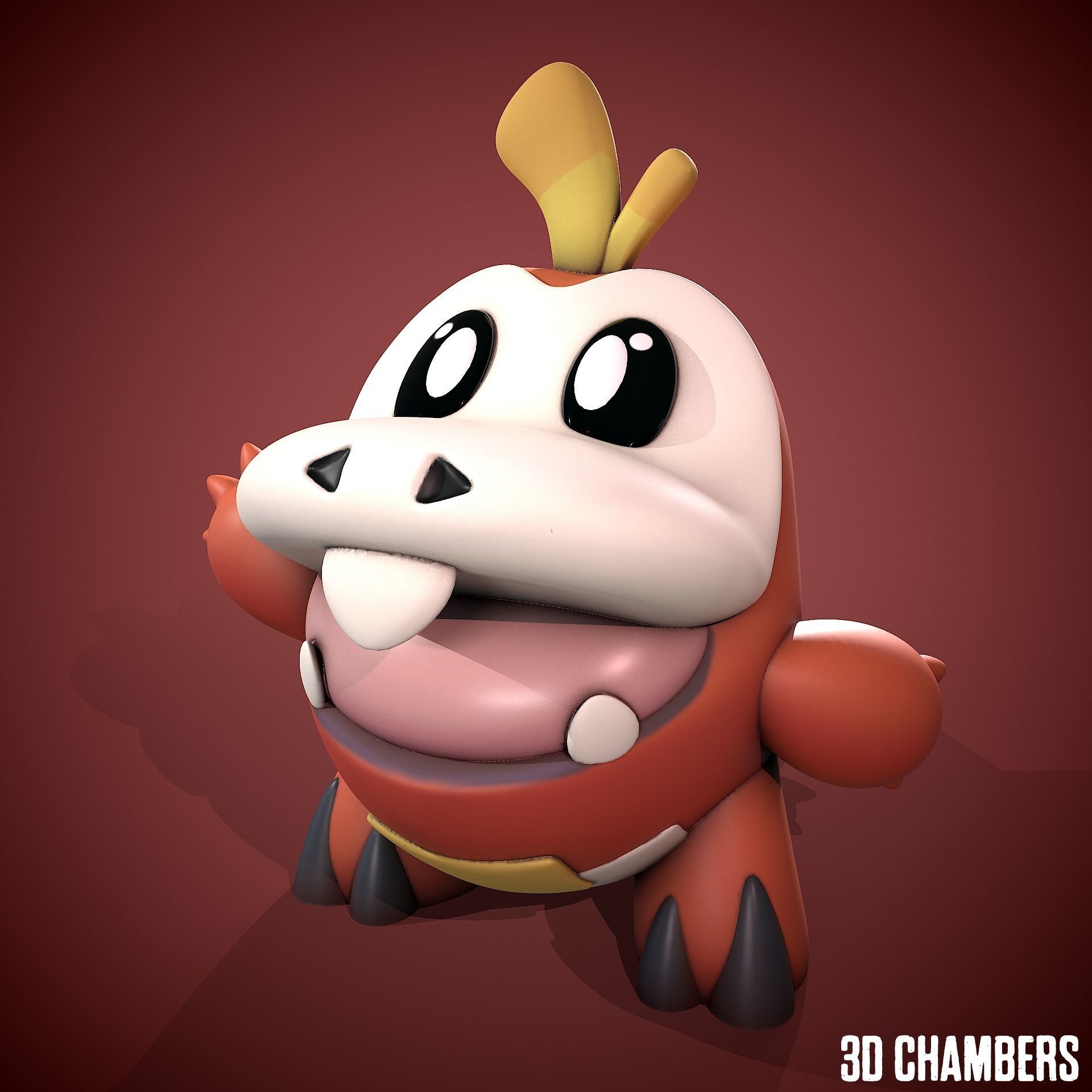 FUECOCO STL - POKEMON SCARLET POKEMON VIOLET 3D model 3D printable ...