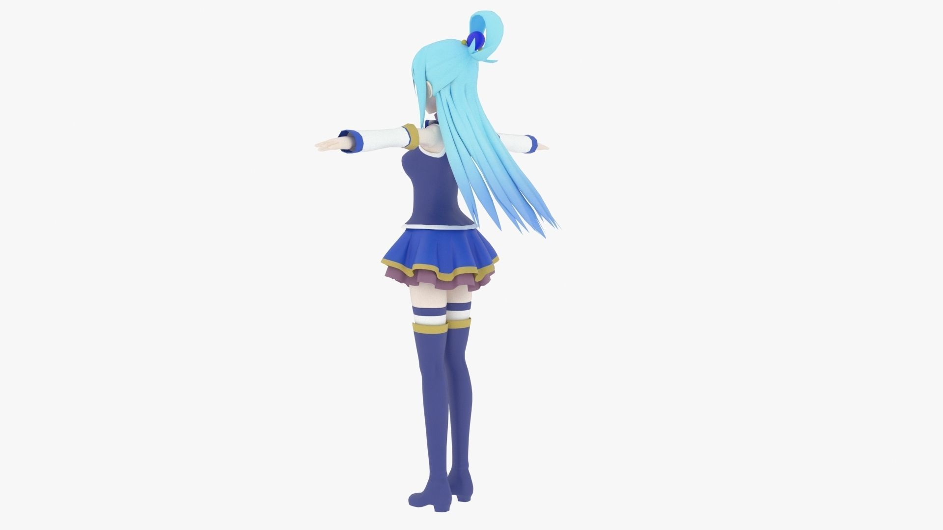 Aqua - Konosuba 3D model | CGTrader
