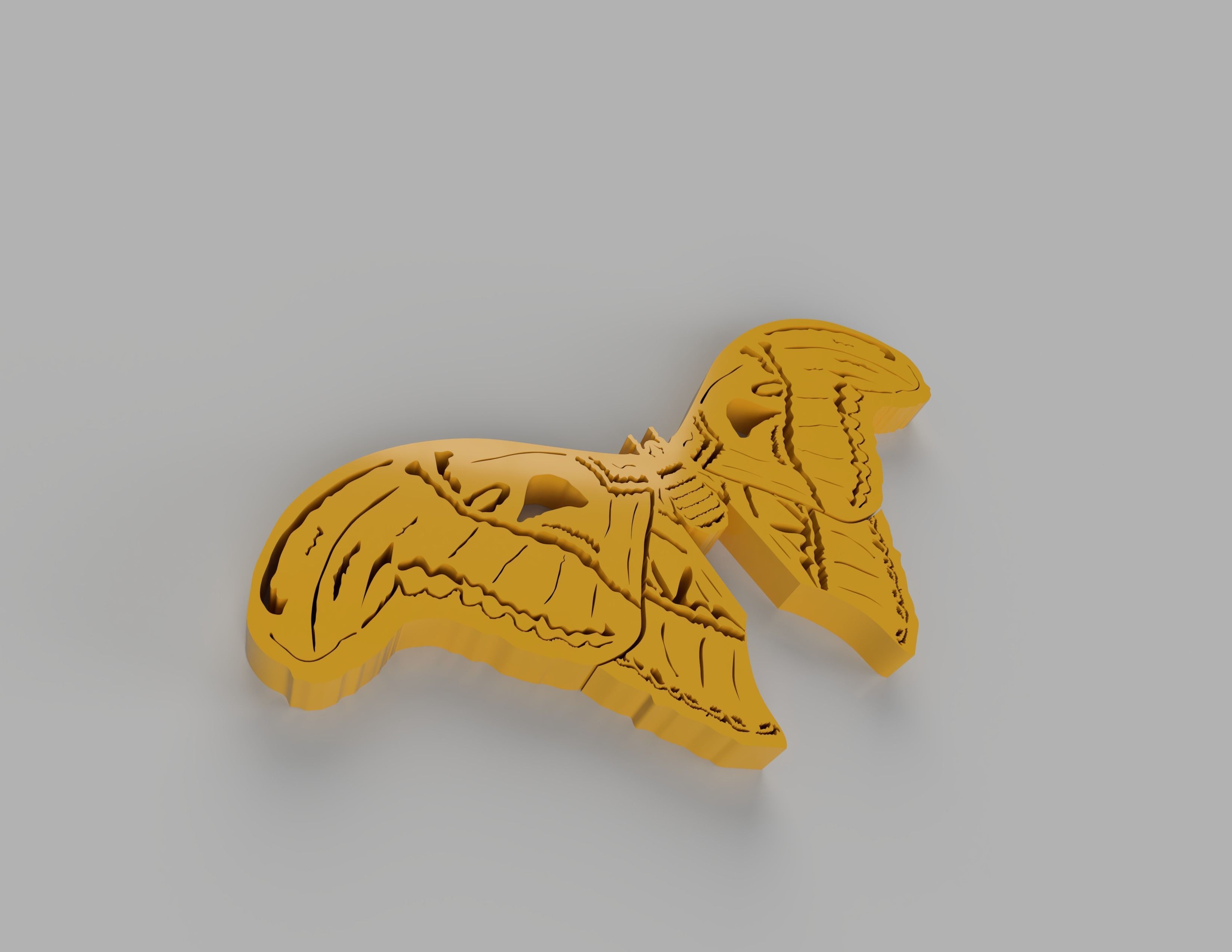 Moth Wall Art by Mels3D 3D model 3D printable | CGTrader