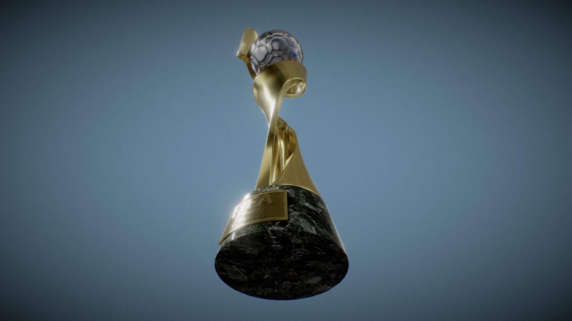 3D model FIFA Womans World Cup Trophy VR / AR / low-poly | CGTrader