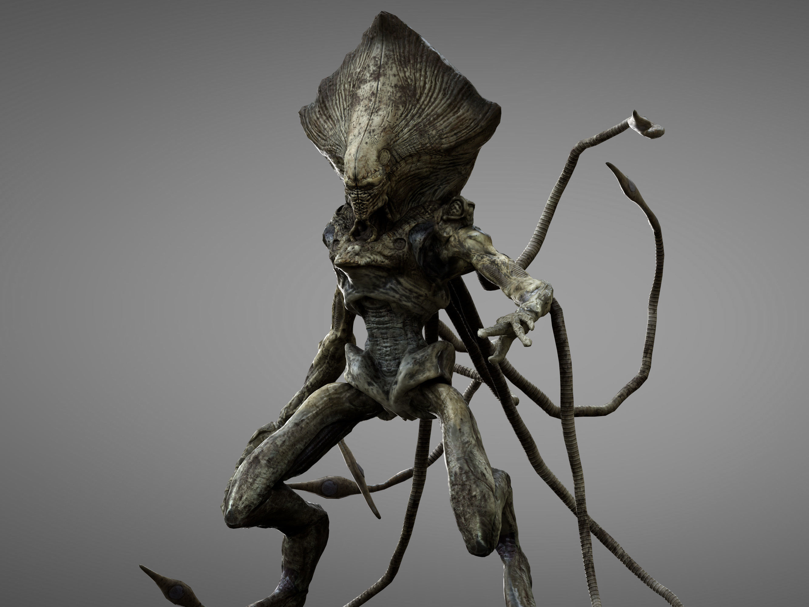 3D model Alien Independence Day VR / AR / low-poly rigged | CGTrader
