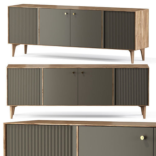 Elita Sideboard 3D model | CGTrader