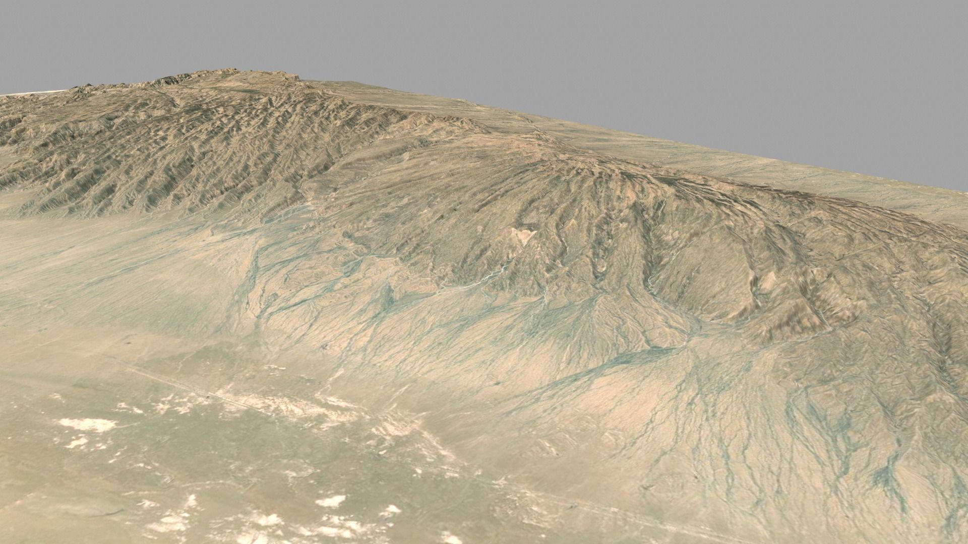 Mountain landscape The Uly Balkan 3D model | CGTrader