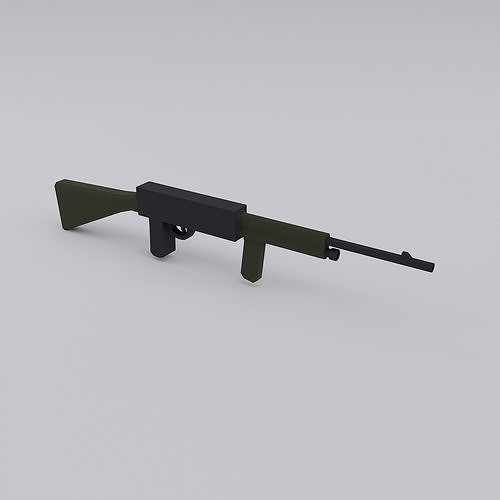 3D model EPK Pyrkal machine gun VR / AR / low-poly | CGTrader