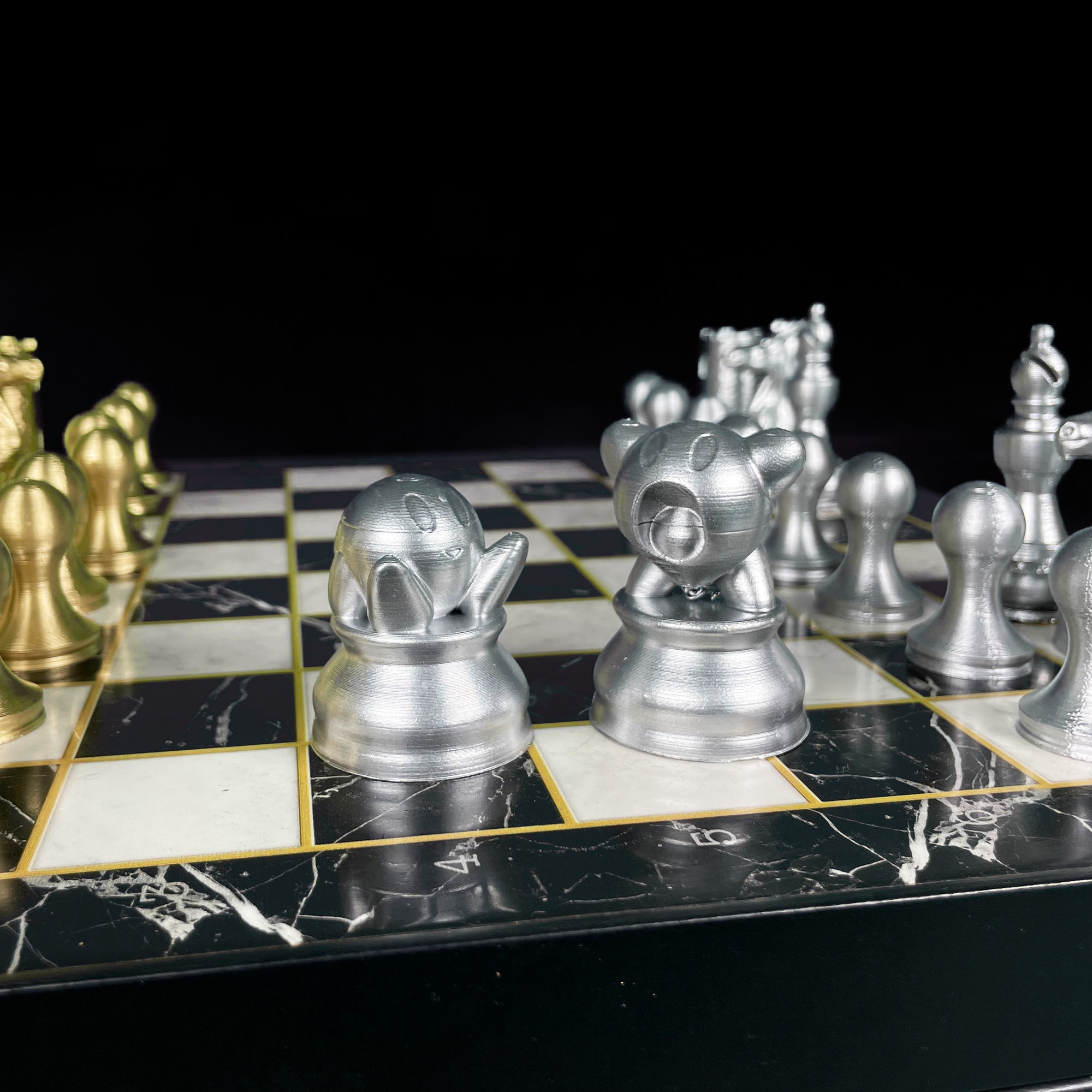 Kirby Game Characters Chess Set 3D model 3D printable | CGTrader
