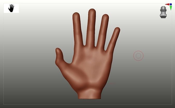 3D model Low and High poly hand VR / AR / low-poly | CGTrader