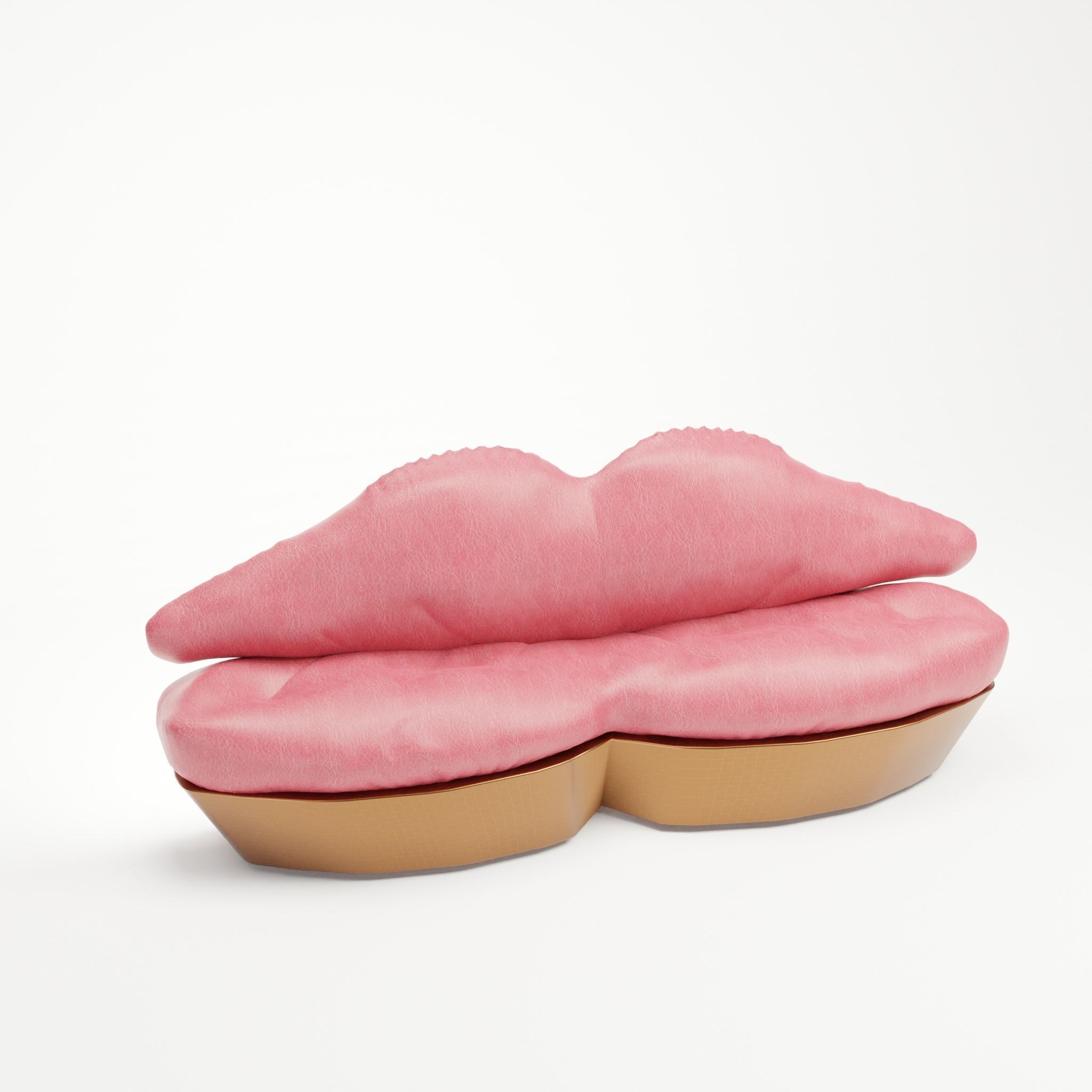 LipSofa couch with lips 3D model | CGTrader