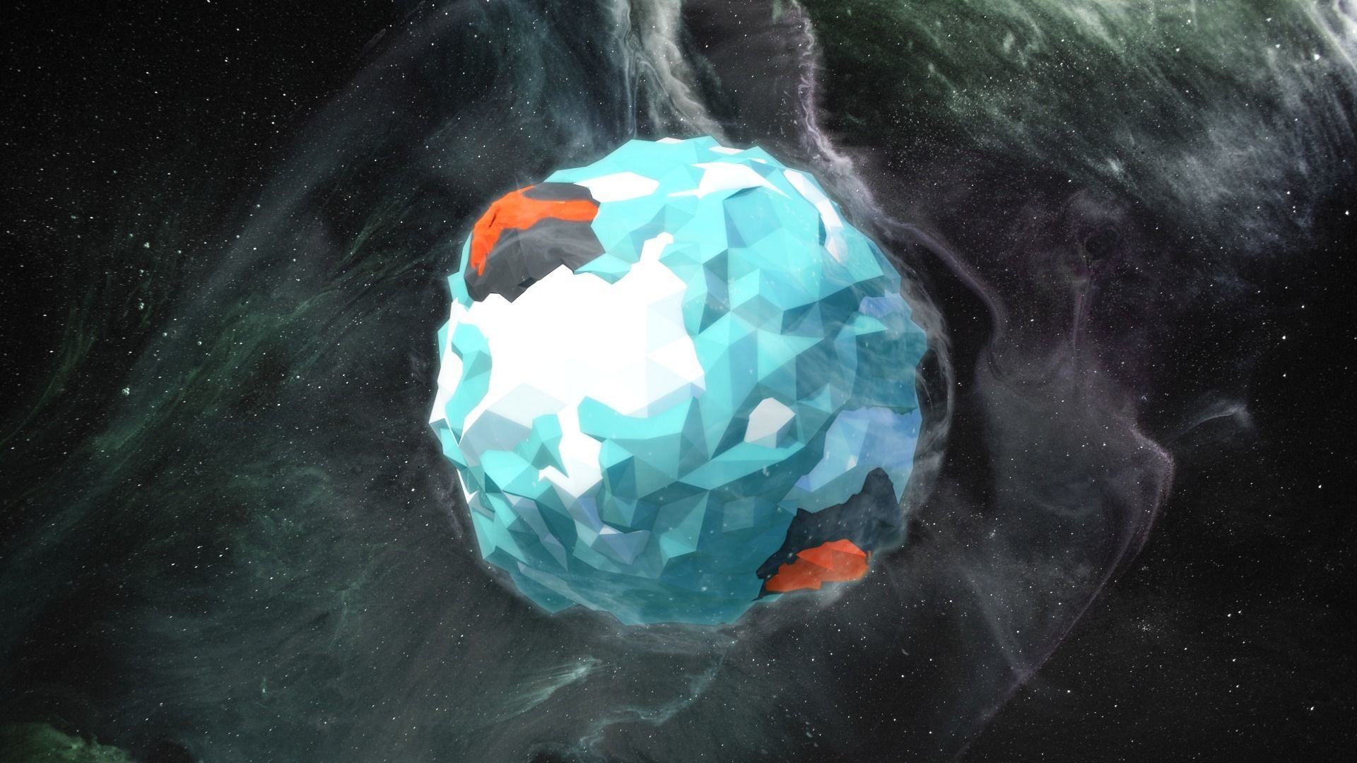 3D model Low Poly Space Alien Worlds 3D Asset Pack VR / AR / low-poly ...