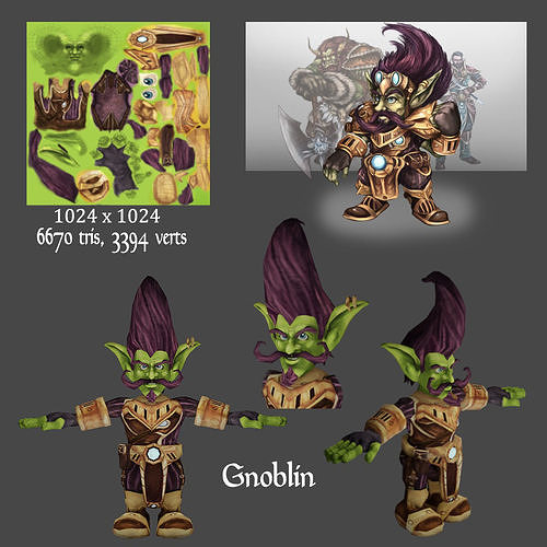 Wow Goblin Concept Art