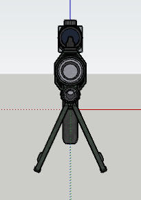 3D model M-98 Widow VR / AR / low-poly | CGTrader
