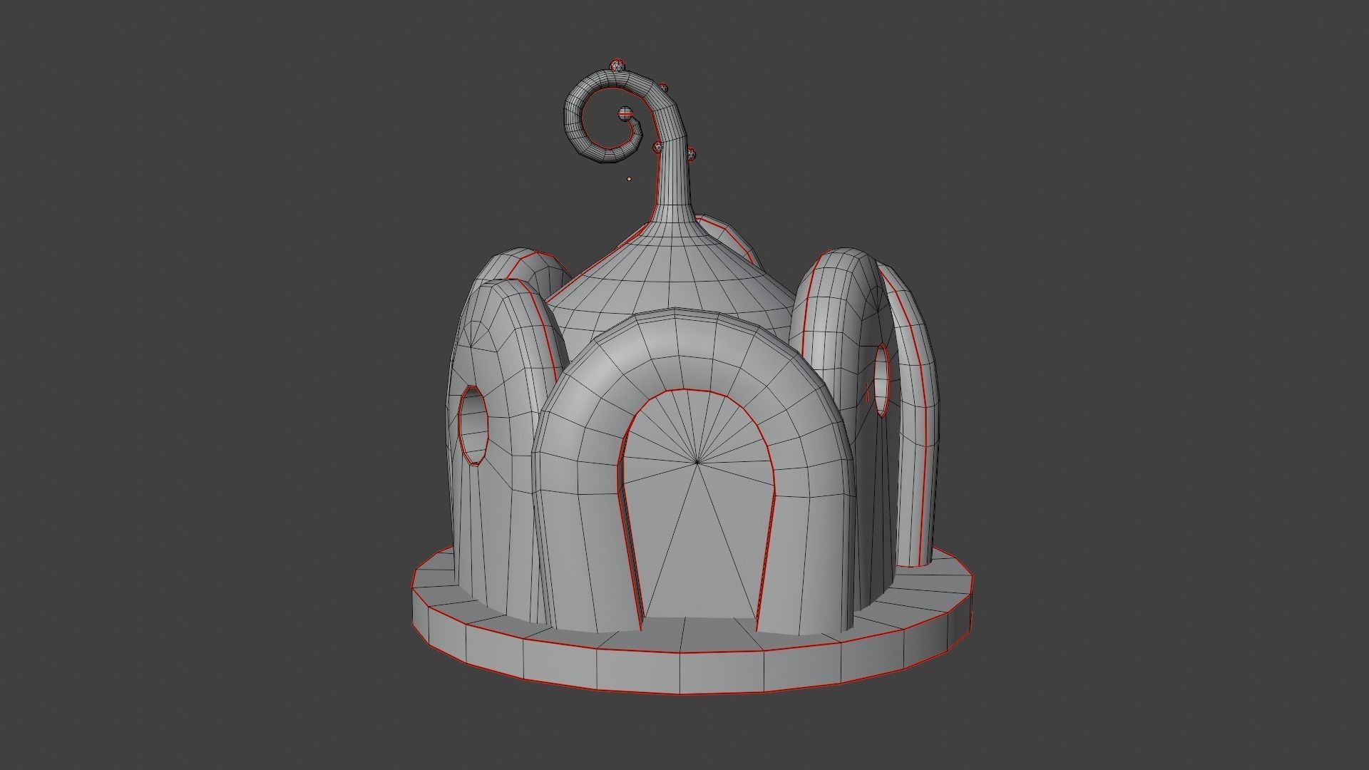 Low poly Cute house free VR / AR / low-poly 3D model | CGTrader