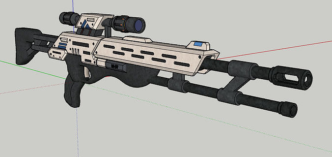 3D model M-97 Viper VR / AR / low-poly | CGTrader