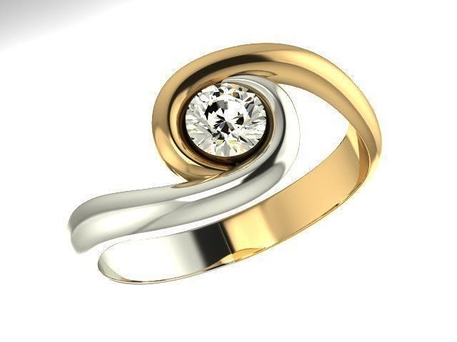 Engagement Ring 3D model 3D printable | CGTrader