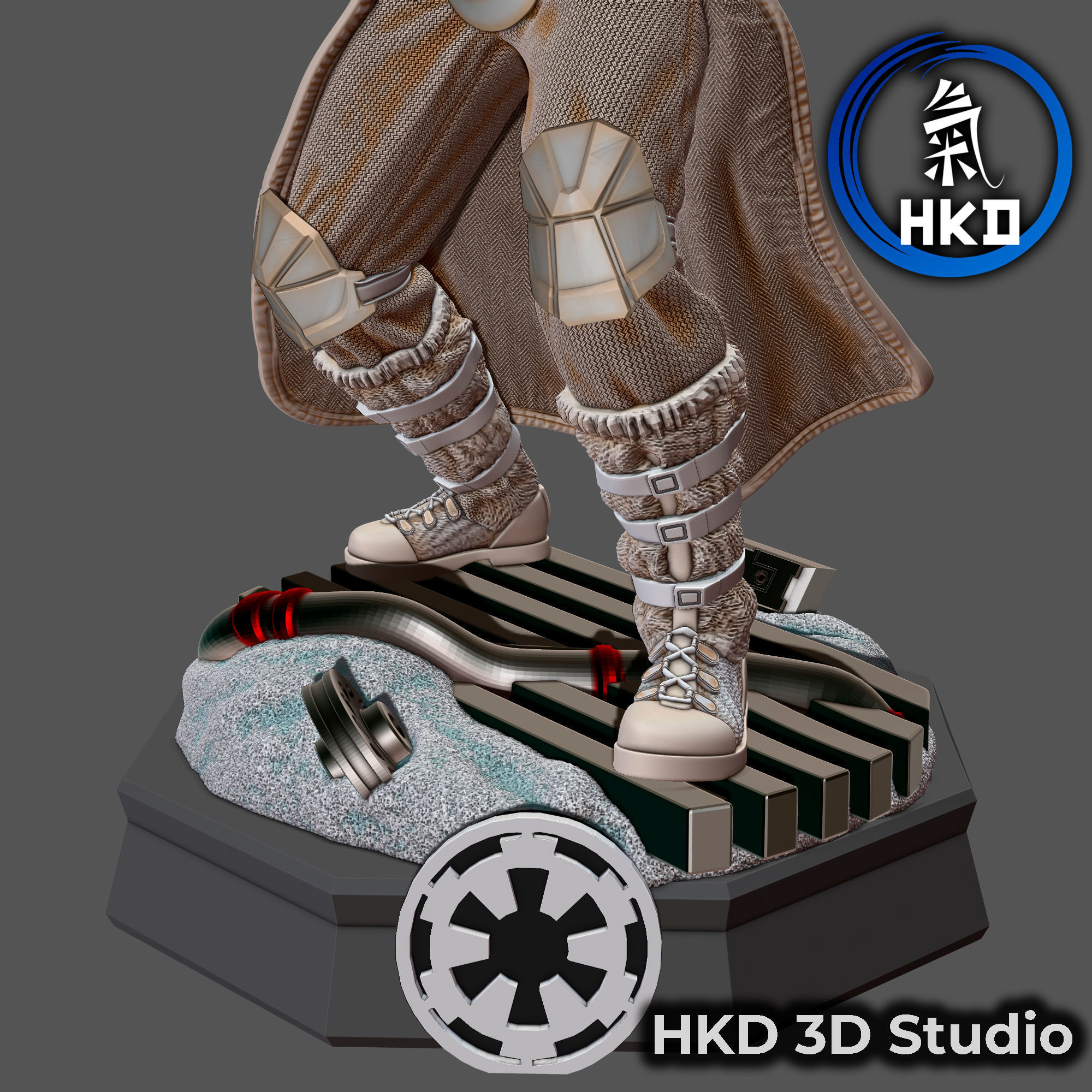 Star wars SnowTrooper Fanart 3D model 3D printable | CGTrader