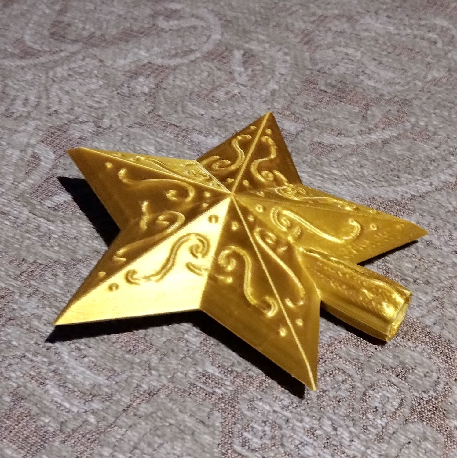 Christmas Tree Star Topper 3D model 3D printable | CGTrader