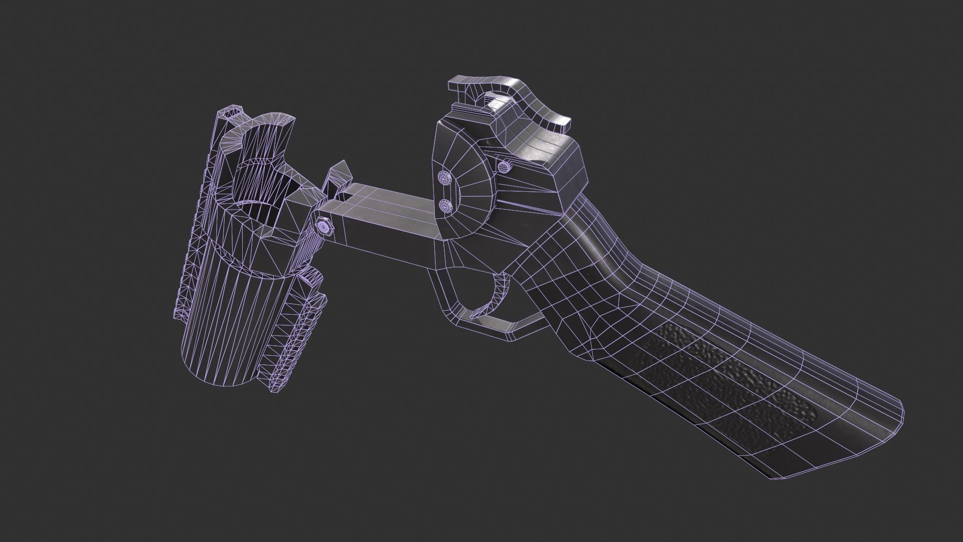 3D model M052 40mm Grenade Launcher VR / AR / low-poly | CGTrader