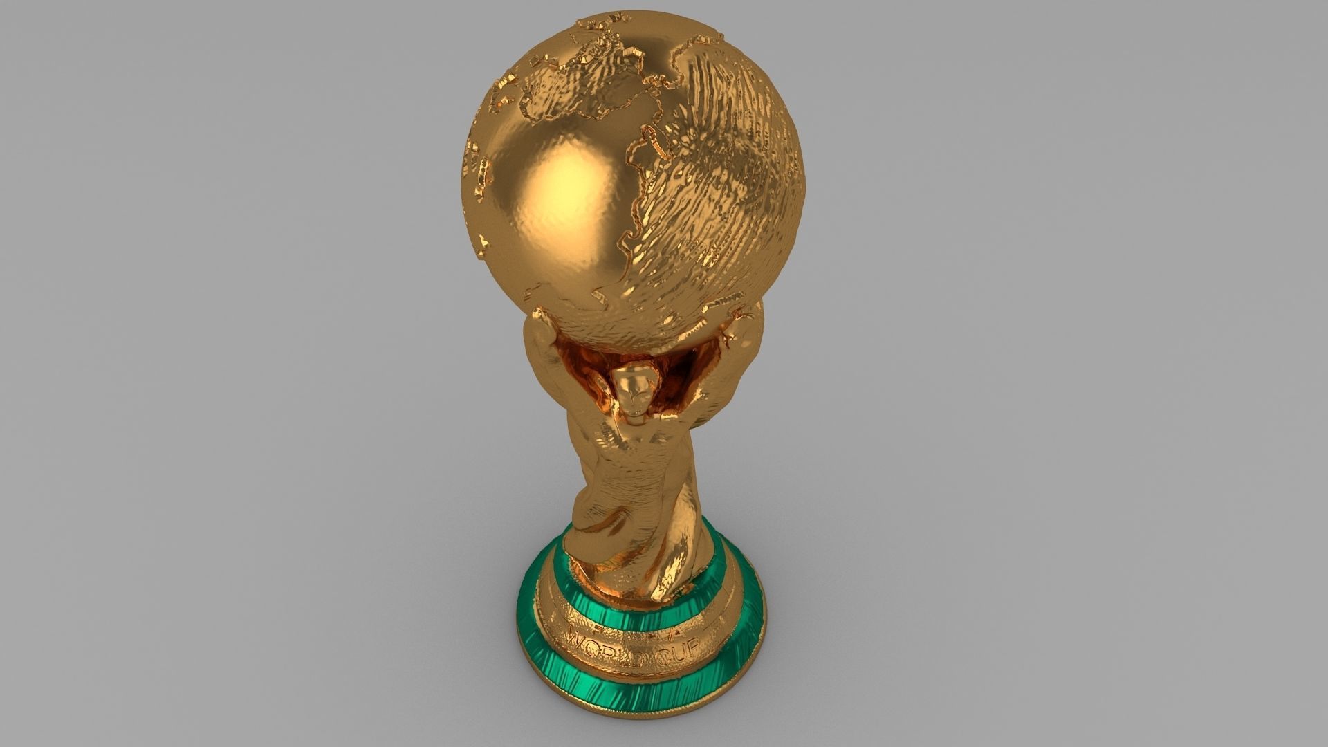 World Cup Football Trophy 3D model | CGTrader