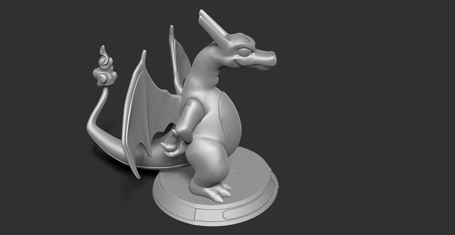 Charizard - Pokemon Unite 3D model 3D printable | CGTrader