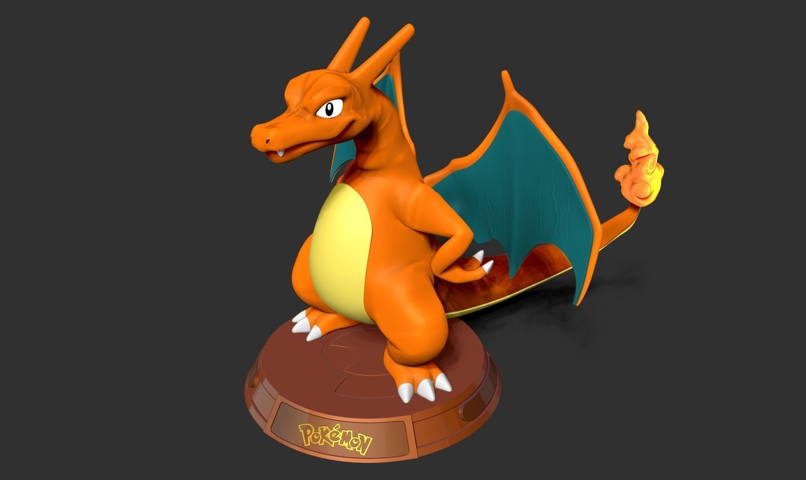 Charizard - Pokemon Unite 3D model 3D printable | CGTrader