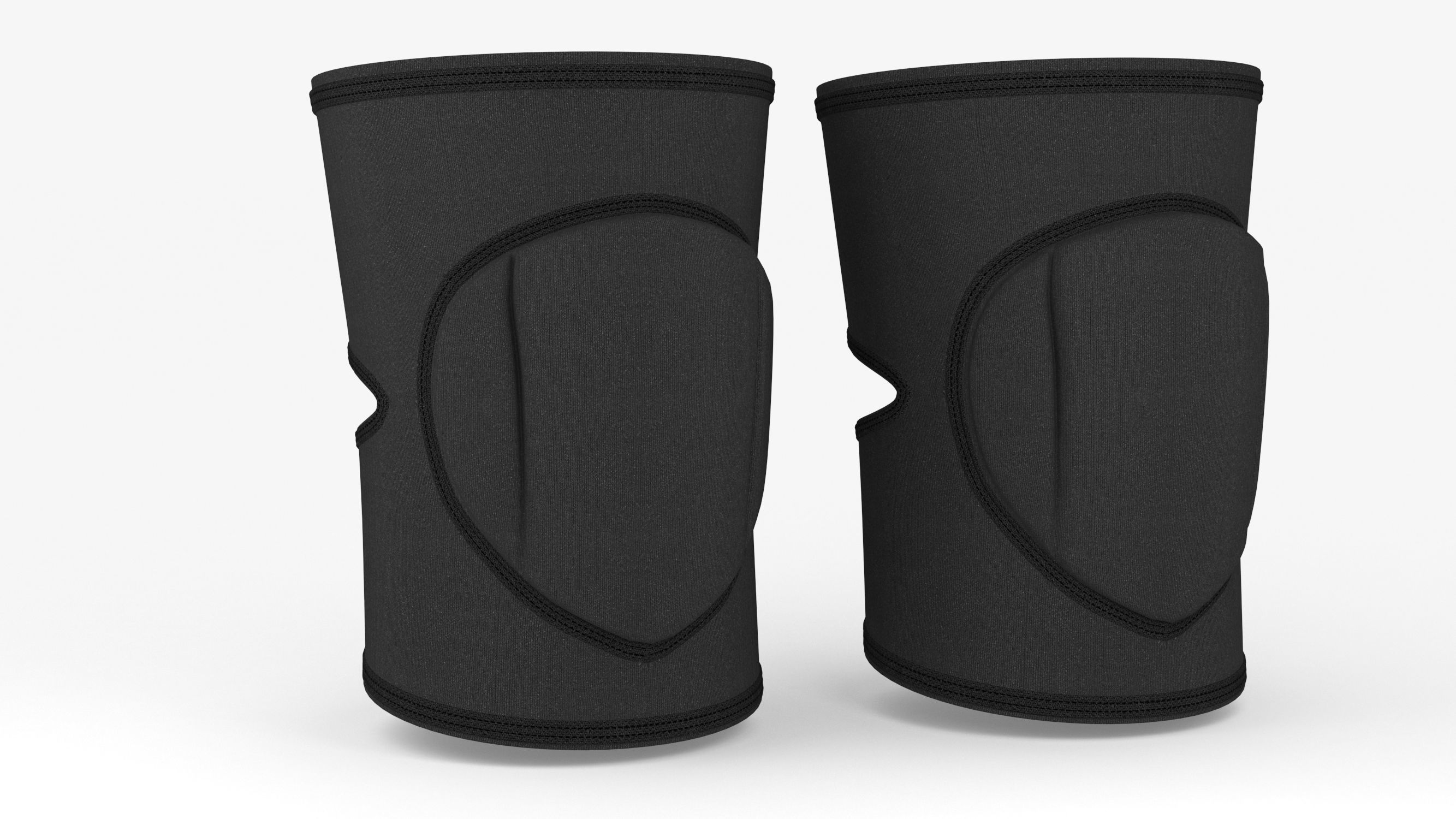 Fabric knee pad 3D model | CGTrader