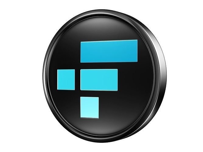 FTT Token 3D model | CGTrader