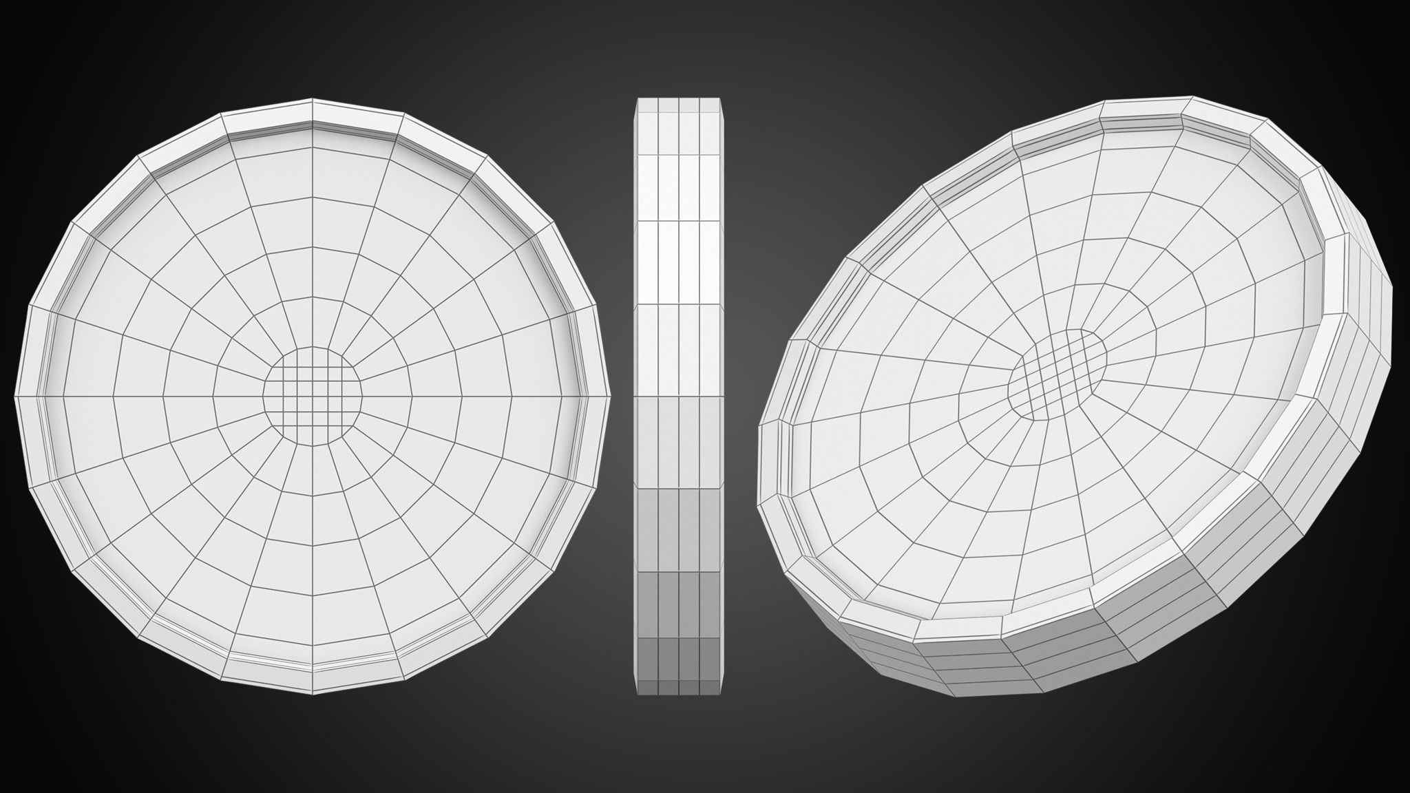 FTT Token 3D model | CGTrader