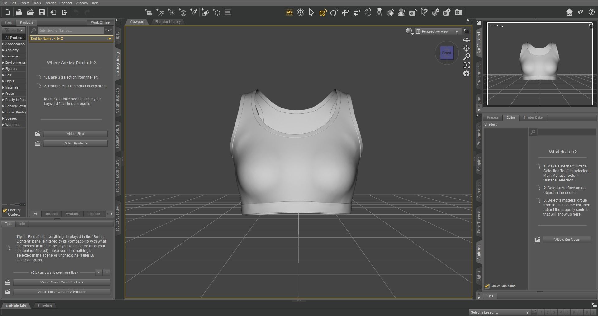 Classic Sporty Premium Bra Design 3D model | CGTrader