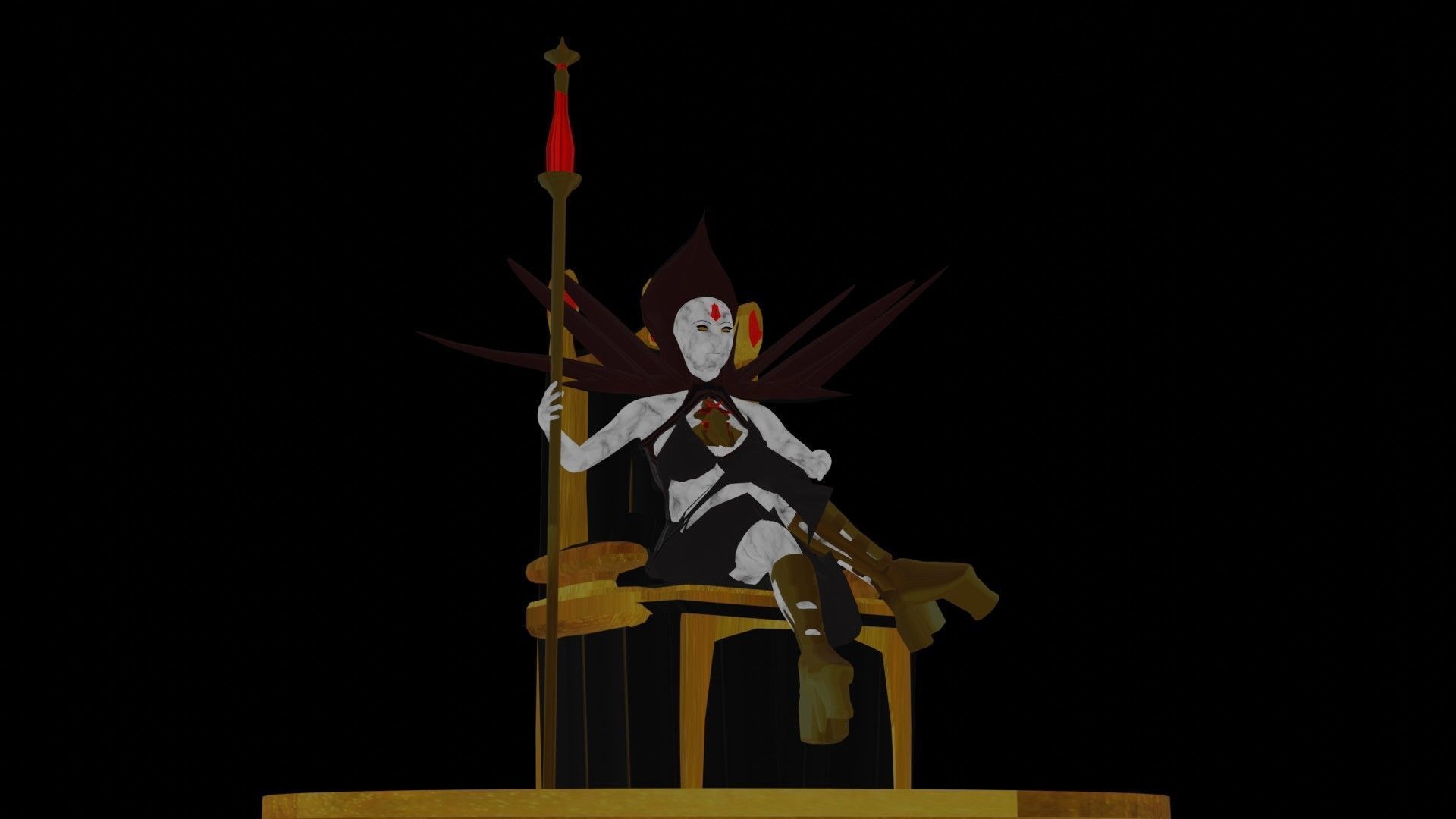 Doom Queen 3D model rigged | CGTrader