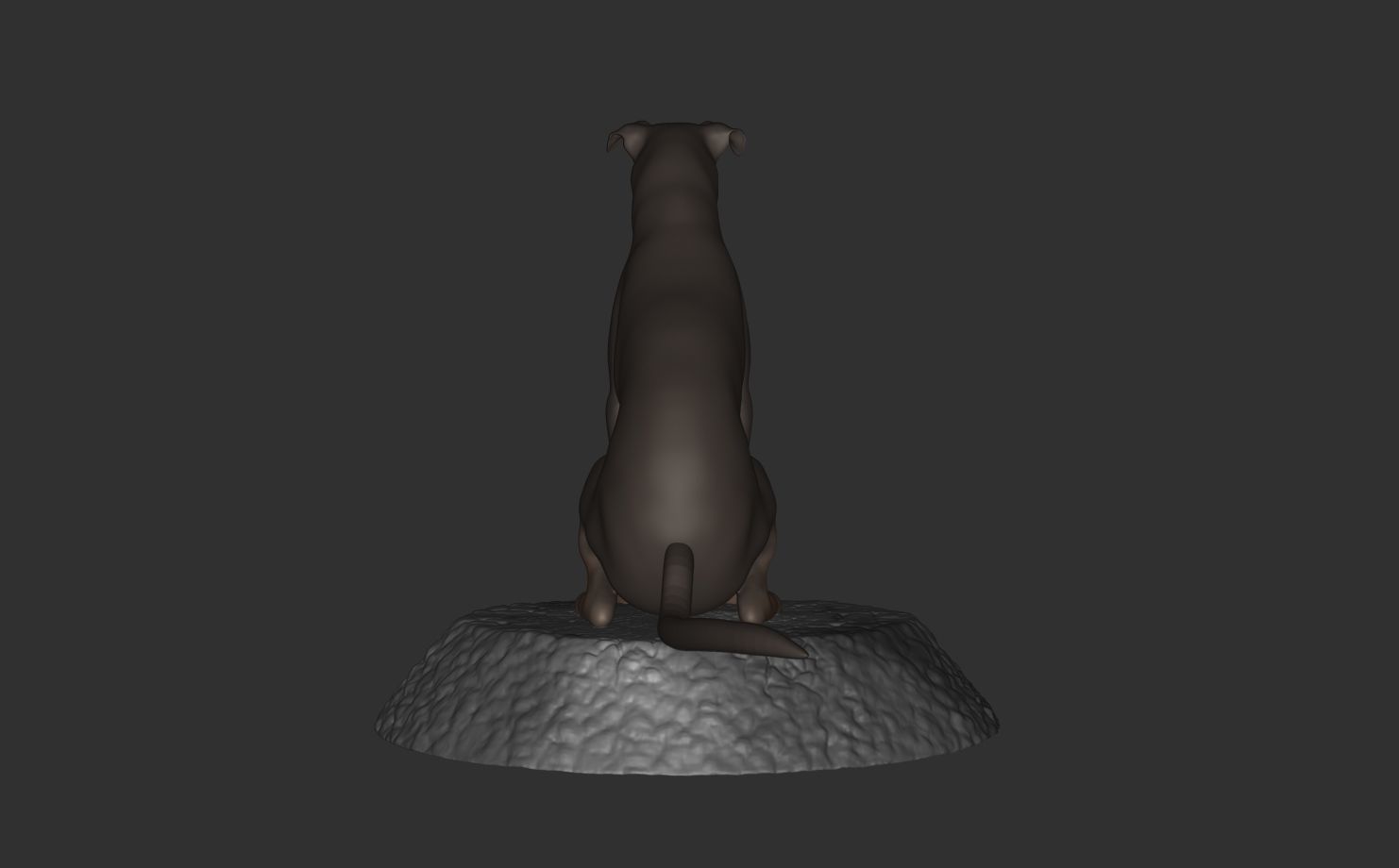 Alfred Dog 3D model | CGTrader