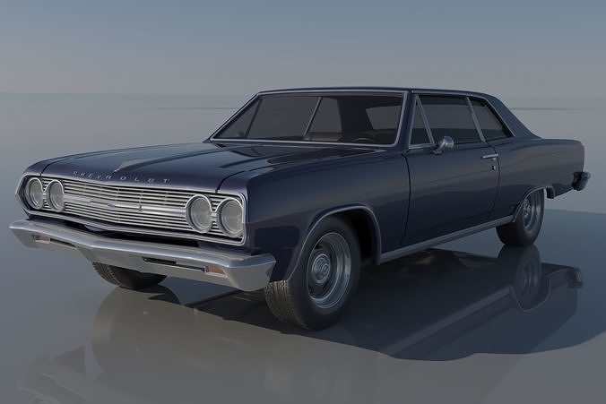 Chevrolet Chevelle 1965 3D model 3D printable | CGTrader