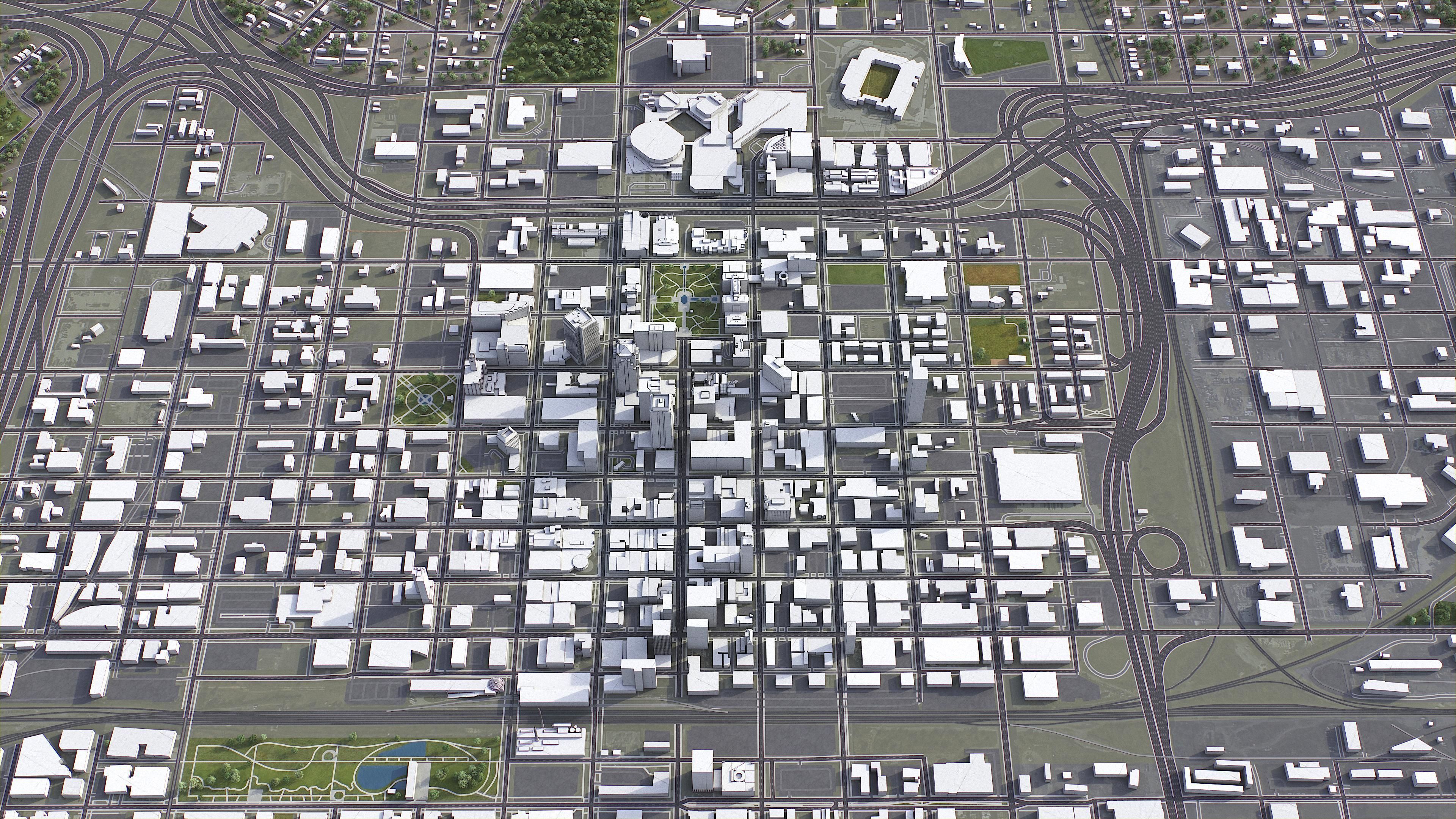 3D model Birmingham VR / AR / low-poly | CGTrader