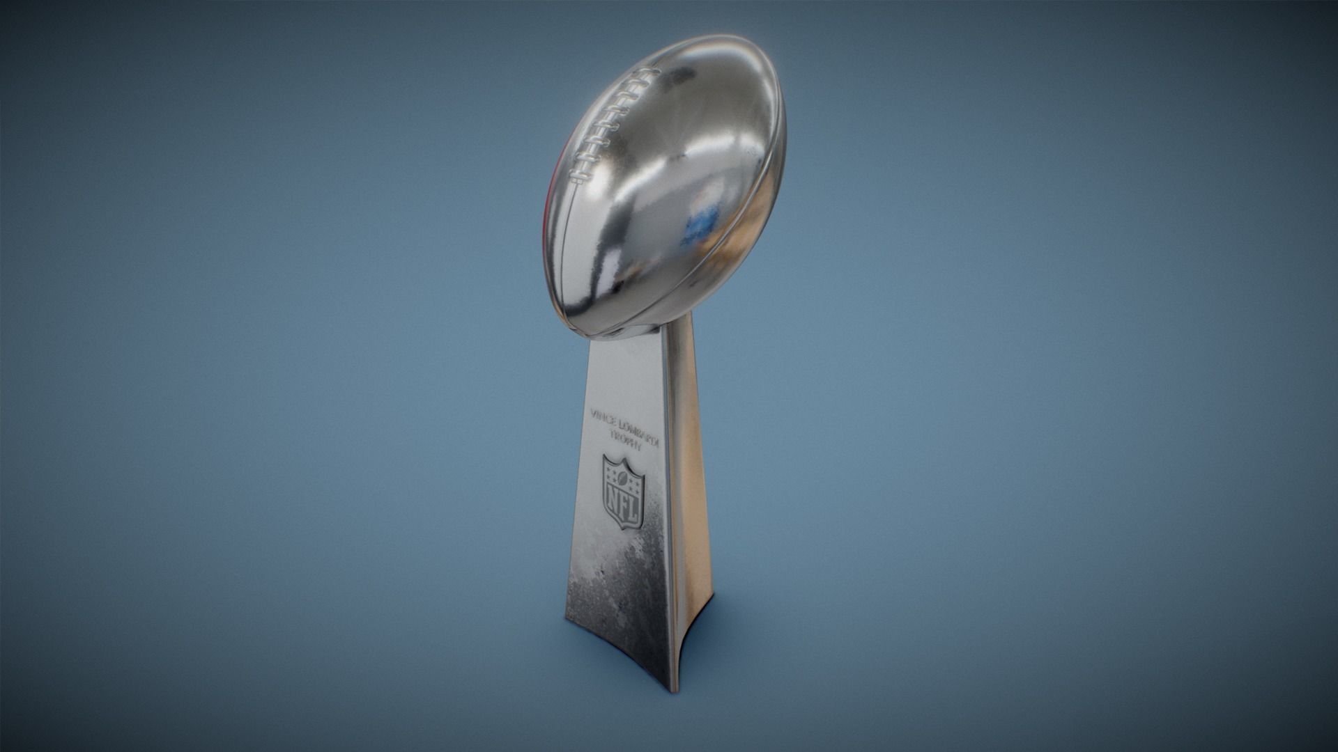 NFL Super Bowl Vince Lombardi Trophy 3D model | CGTrader