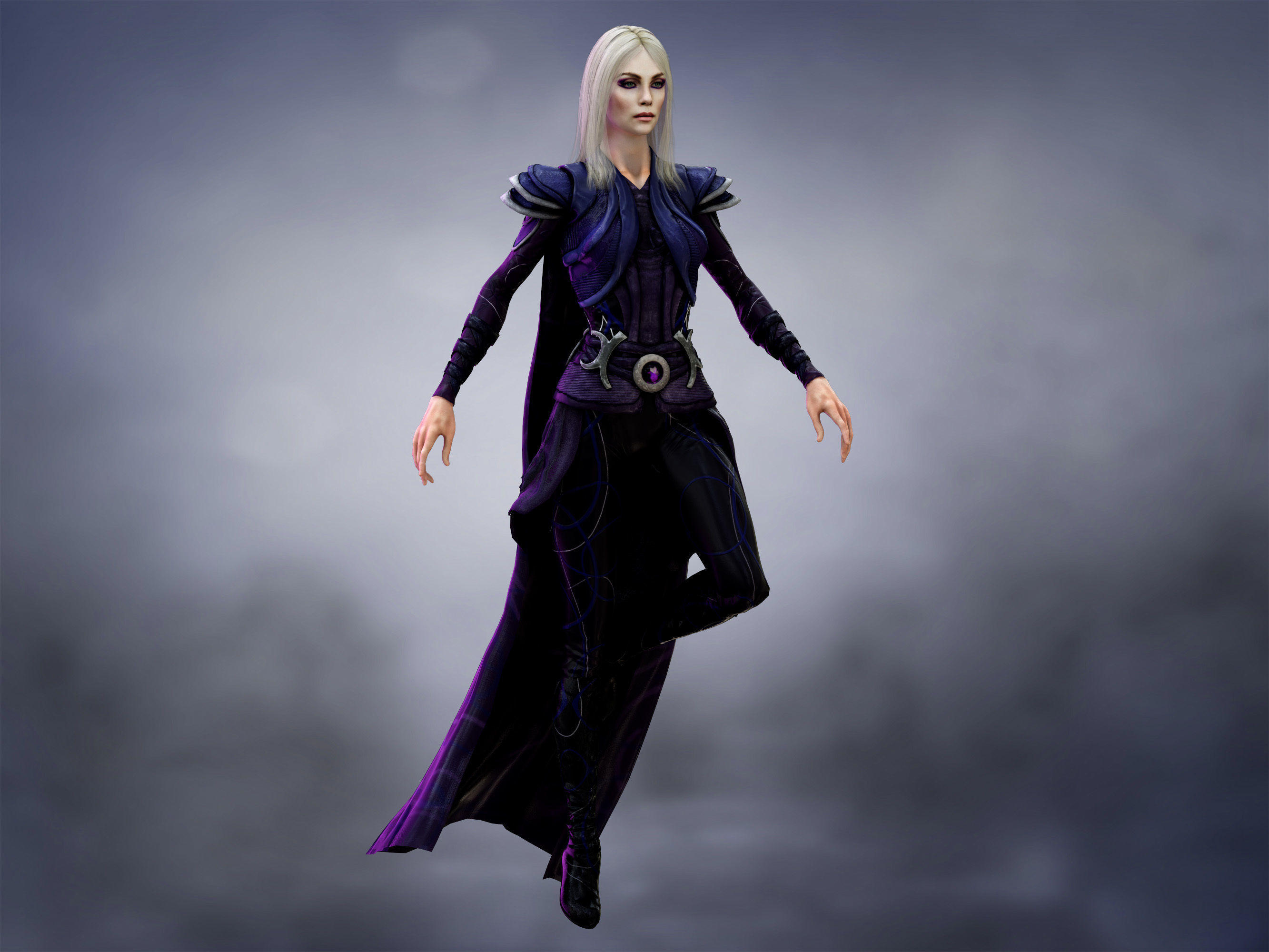 3D model Clea Strange VR / AR / low-poly rigged | CGTrader