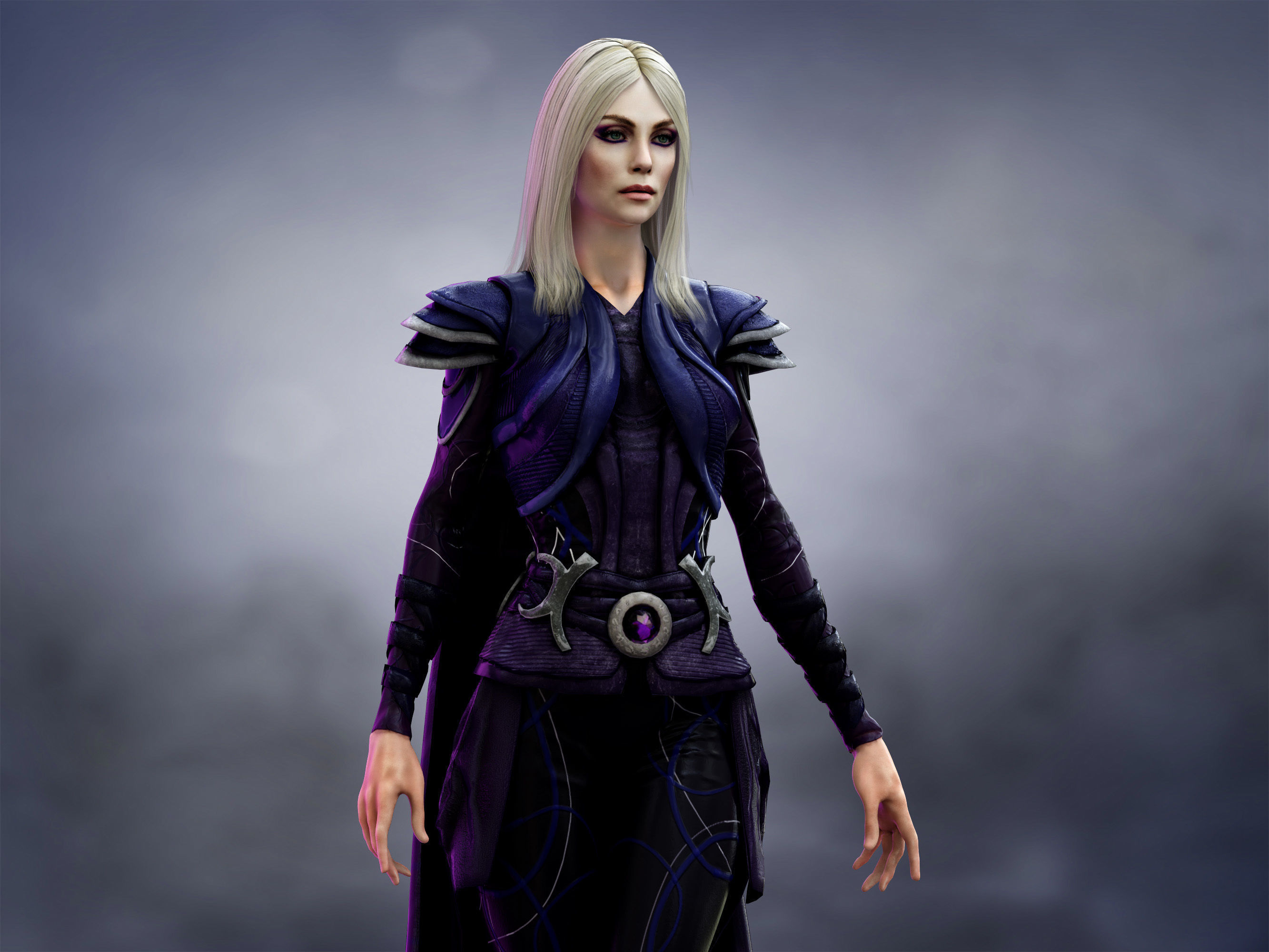 3D model Clea Strange VR / AR / low-poly rigged | CGTrader