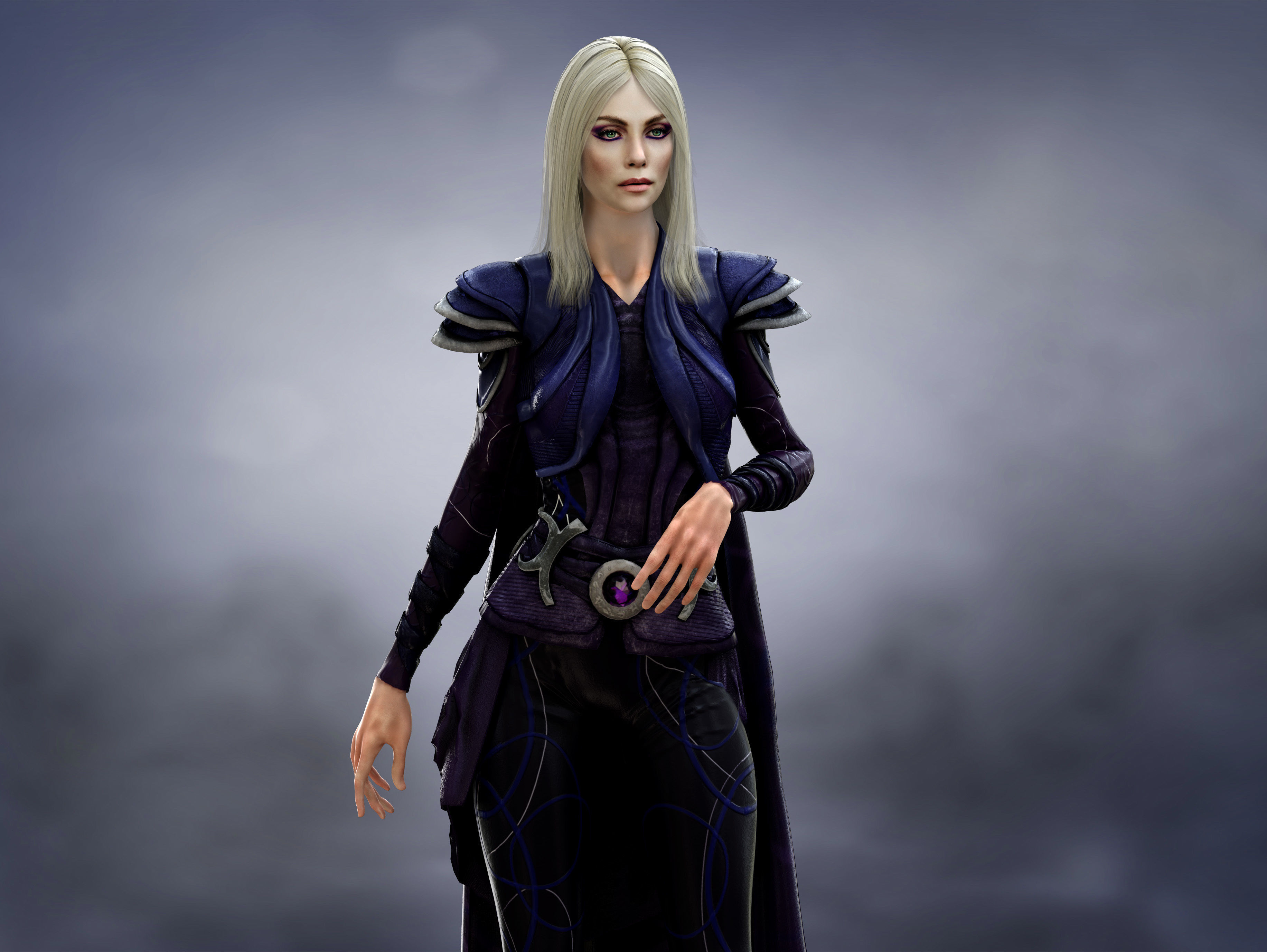 3D model Clea Strange VR / AR / low-poly rigged | CGTrader