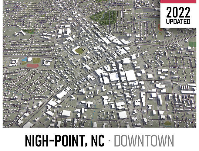 3D model High-Point VR / AR / low-poly | CGTrader