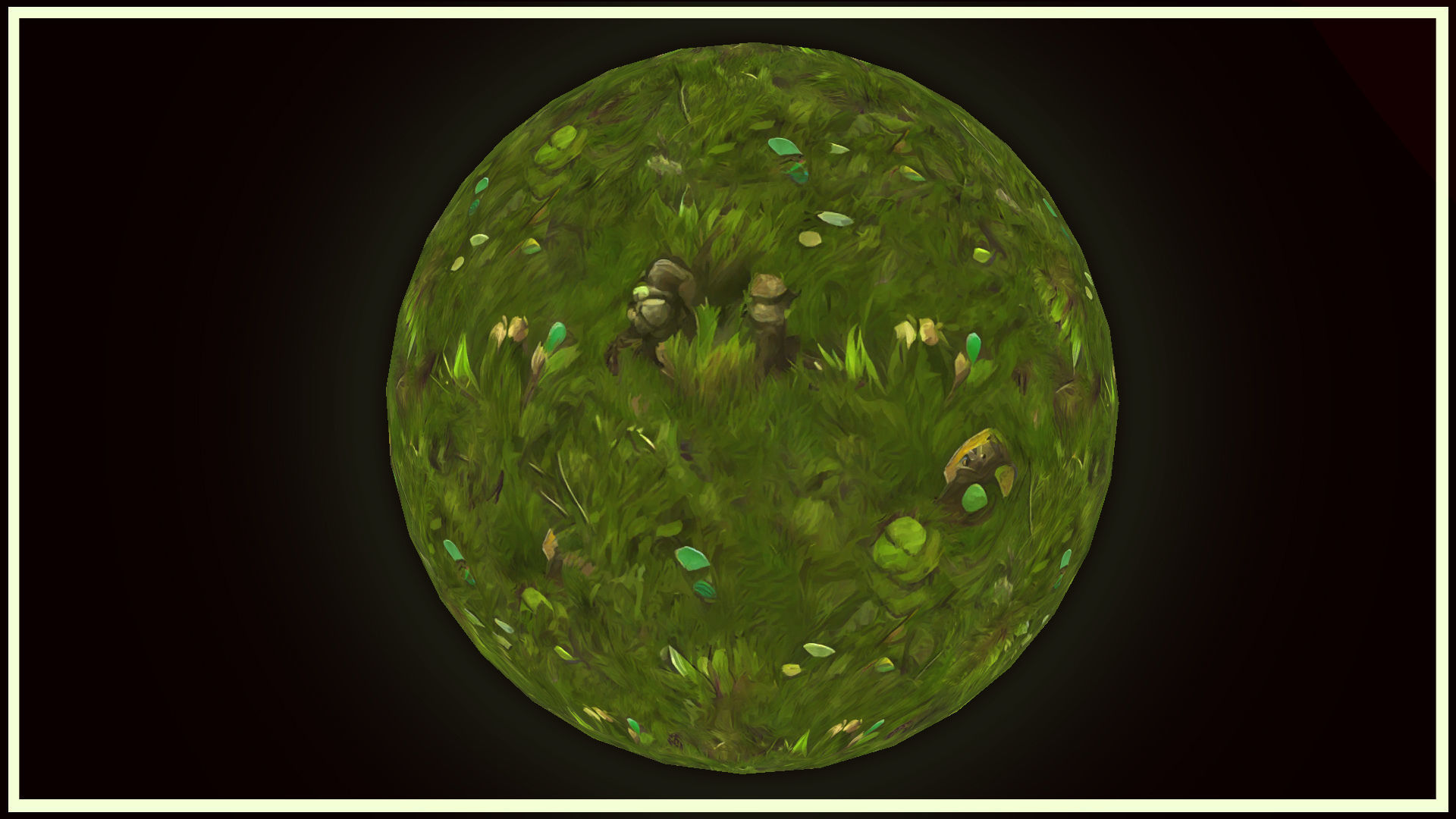 Texture Grass Forest Floor 20 TEXTURES Hand-painted Seamless VR / AR ...