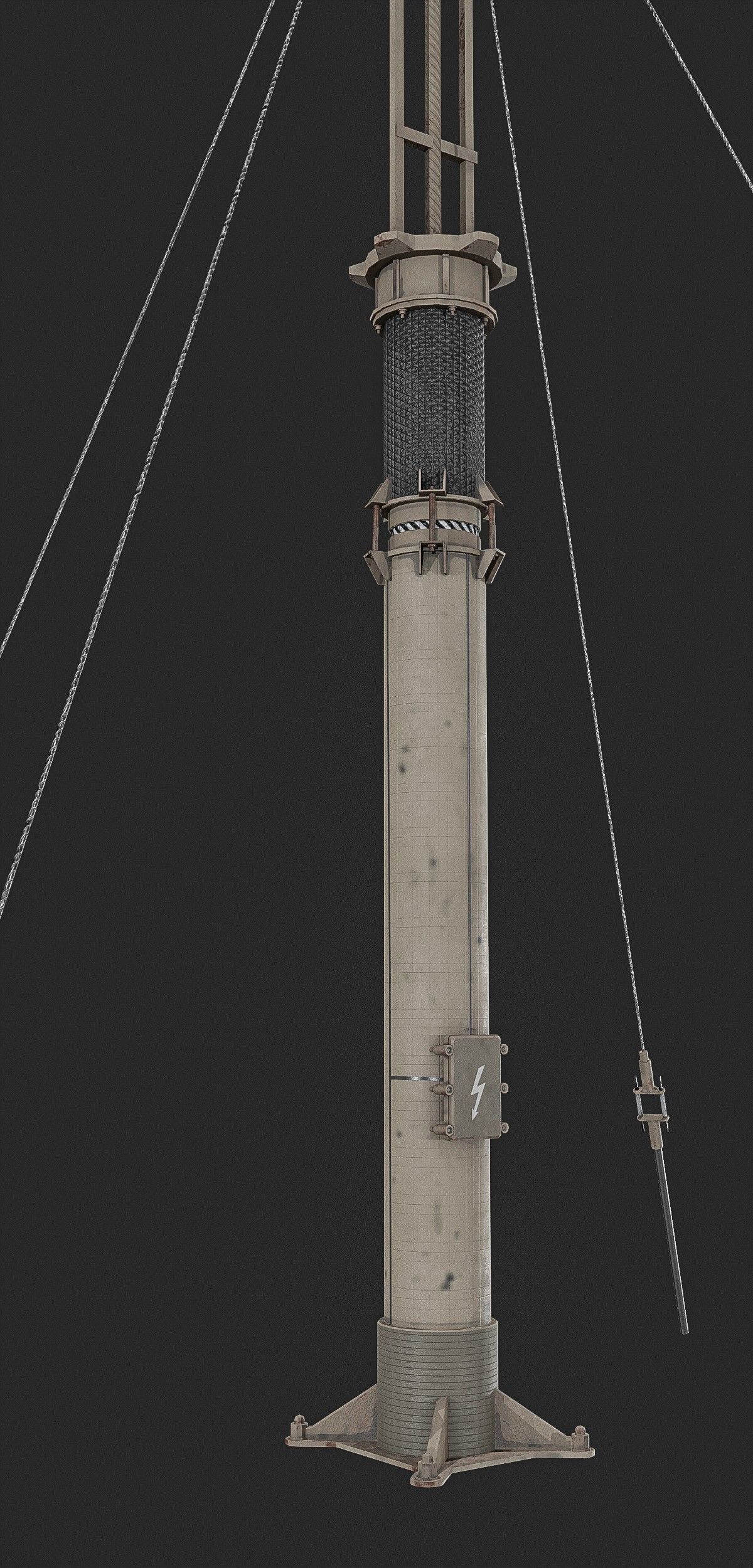 3D model Army Antenna Pack 3 Types VR / AR / low-poly | CGTrader