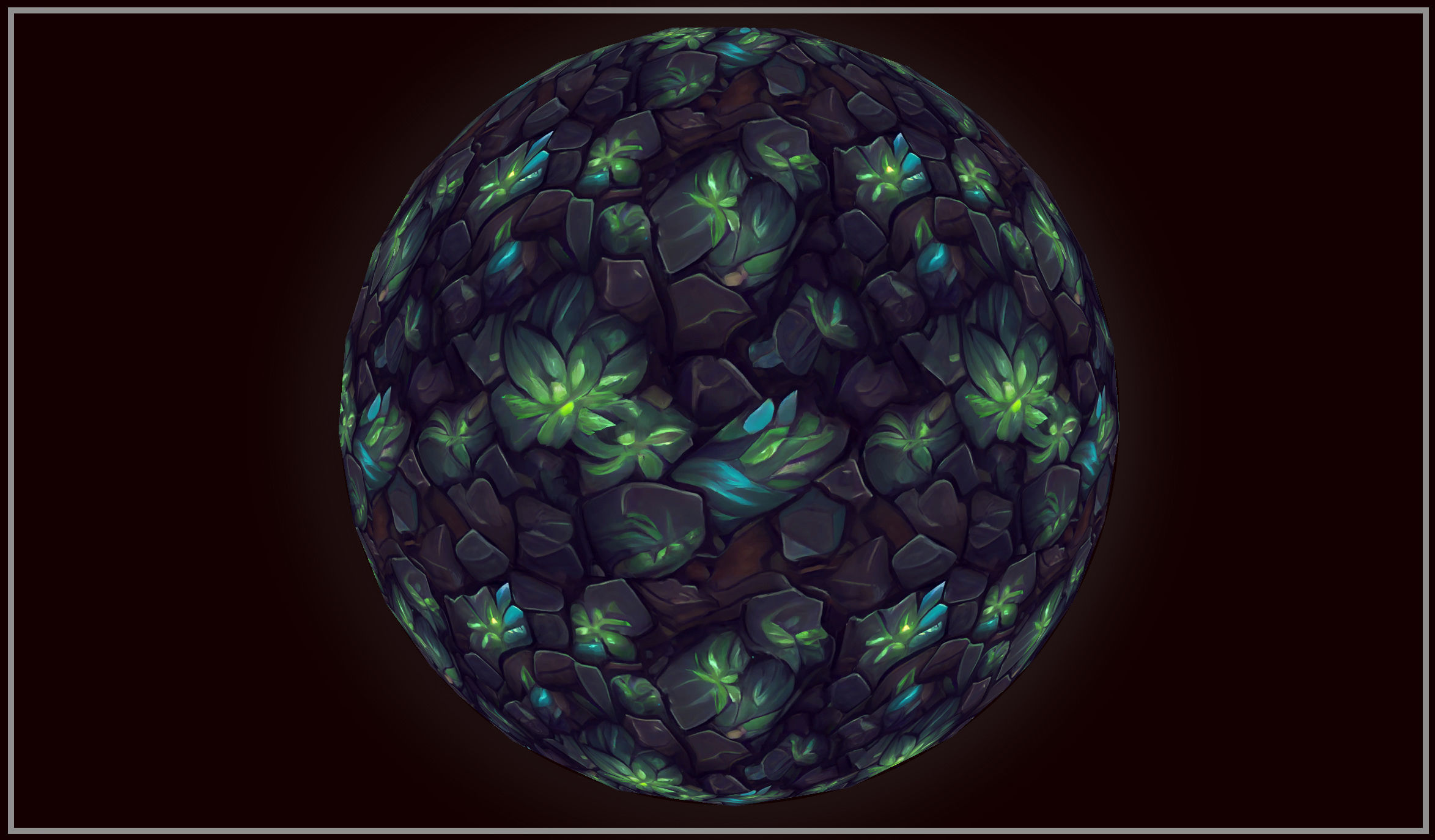 Texture Grass Magic Forest Floor 20 TEXTURES Hand-painted Seamless ...