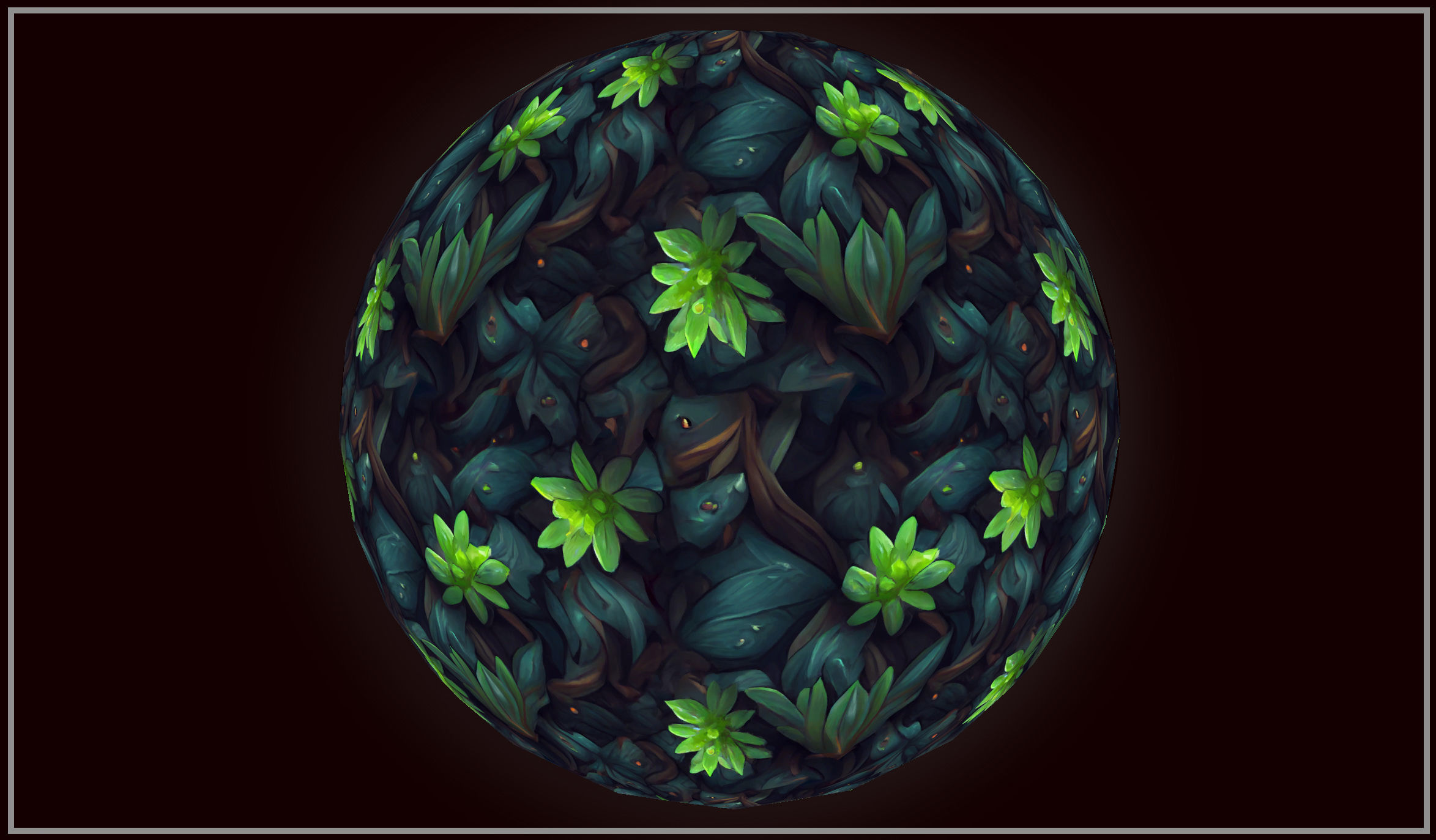 Texture Grass Magic Forest Floor 20 TEXTURES Hand-painted Seamless ...