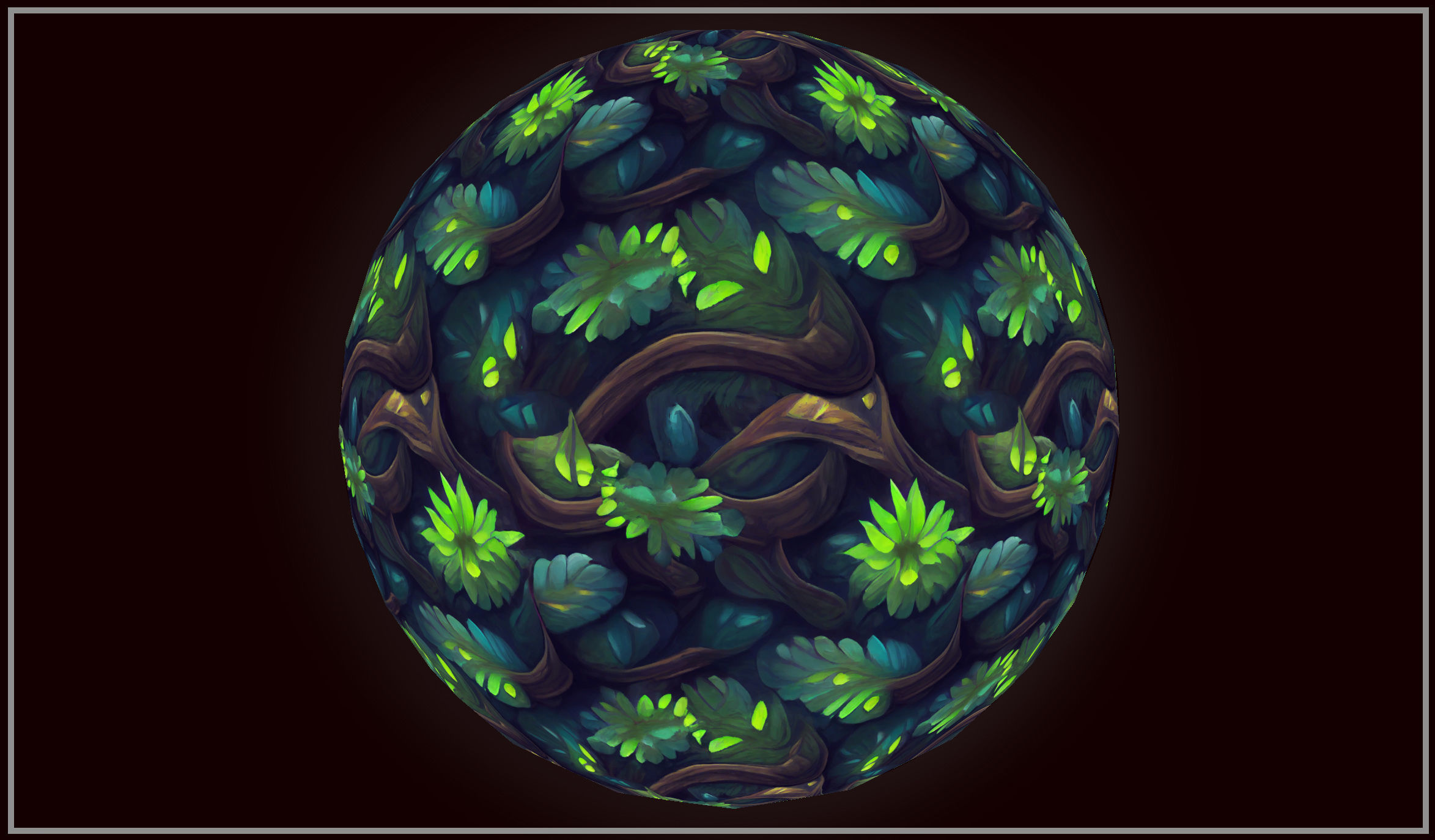 Texture Grass Magic Forest Floor 20 TEXTURES Hand-painted Seamless ...