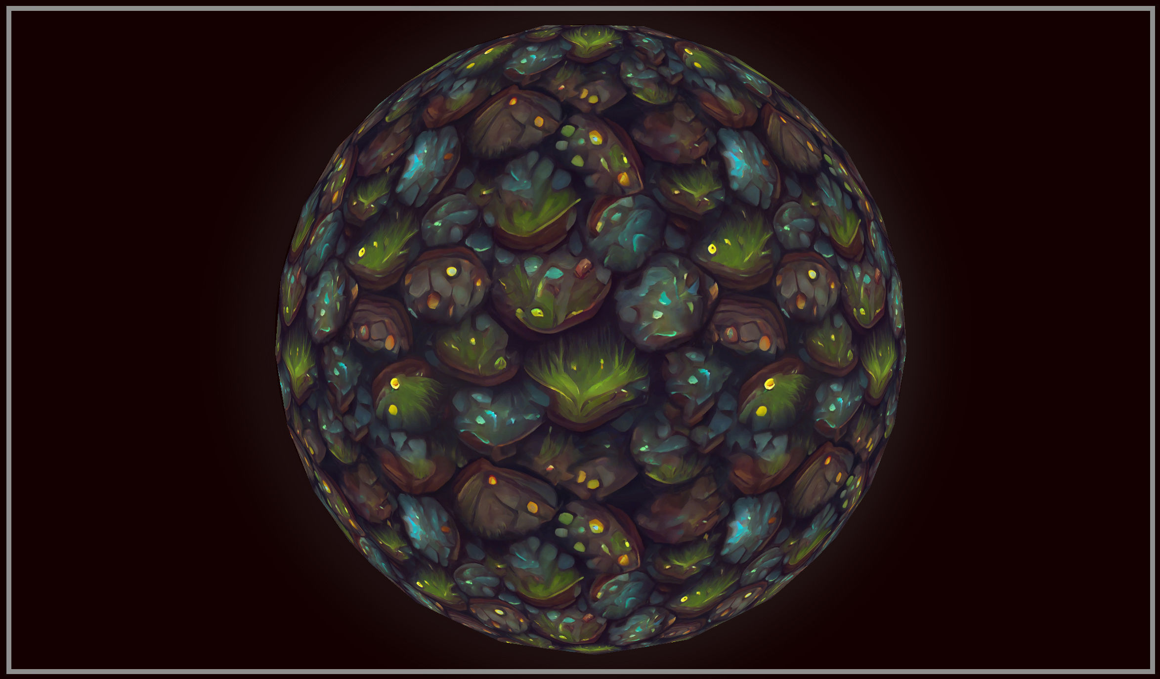 Texture Grass Magic Forest Floor 20 TEXTURES Hand-painted Seamless ...