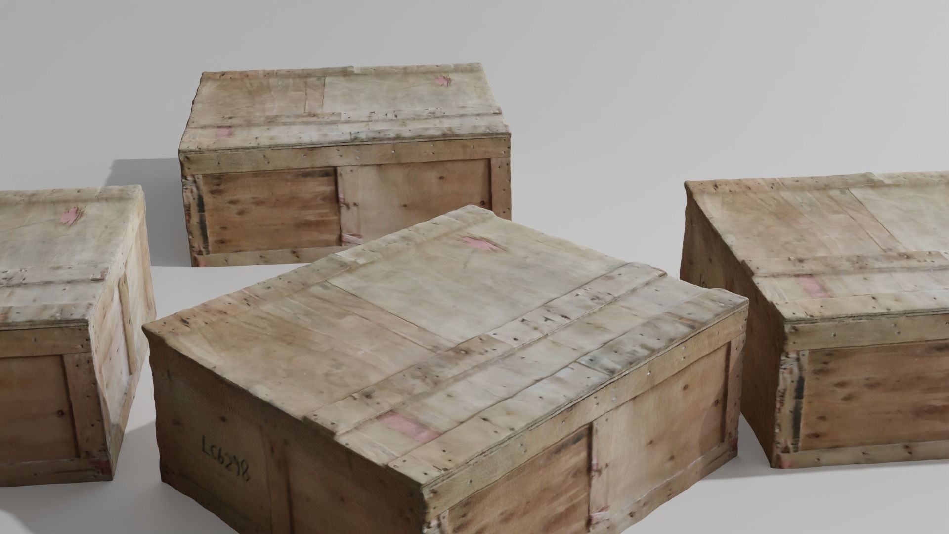 Wooden Chest 3D model | CGTrader