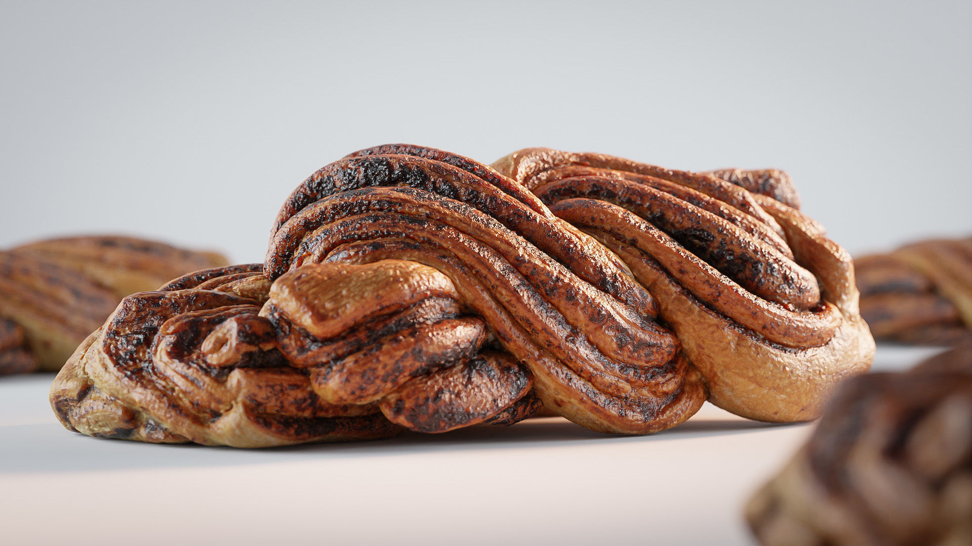 3D model Poppy Seed Braid Loaf VR / AR / low-poly | CGTrader