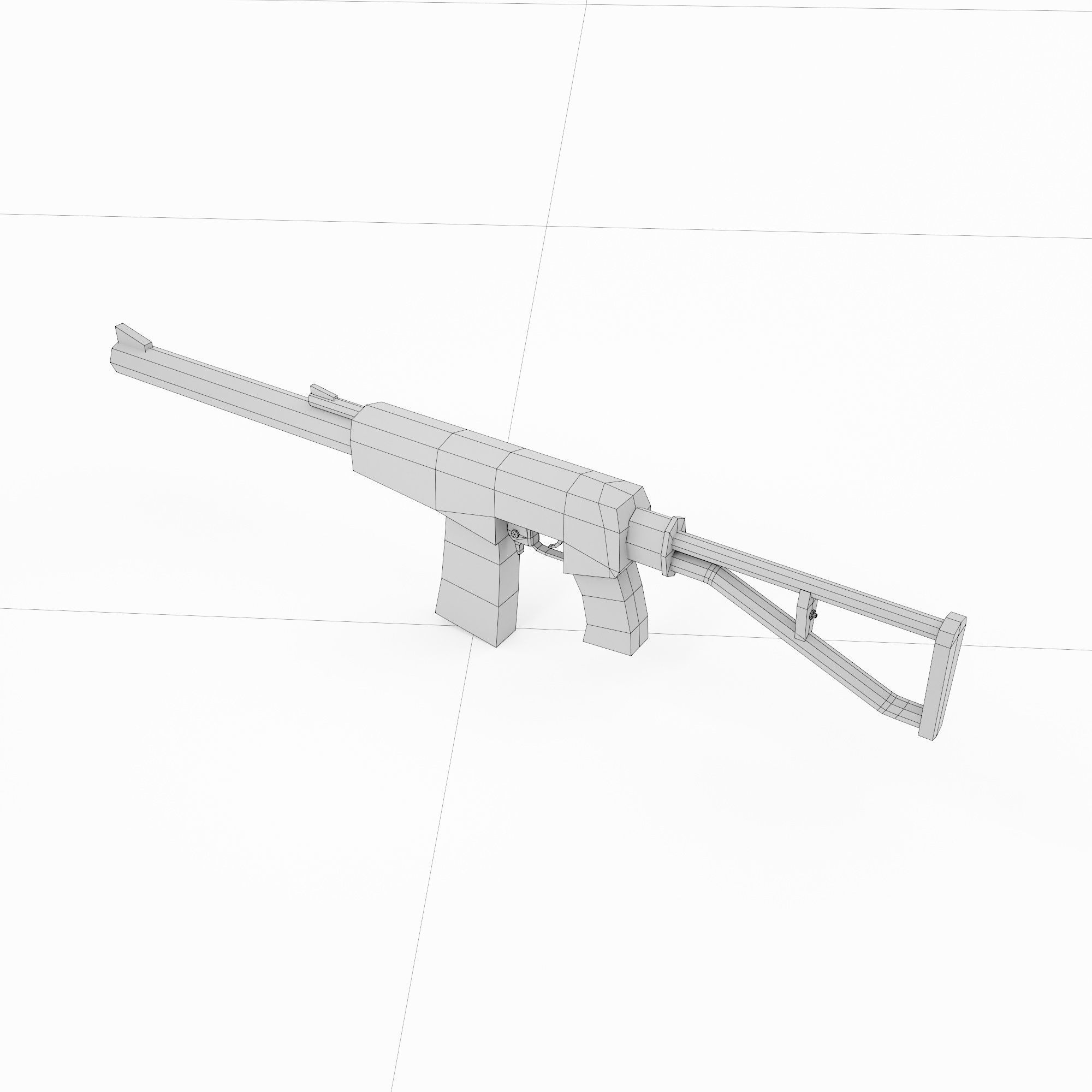 3D model AS VAL assault rifle gun VR / AR / low-poly | CGTrader