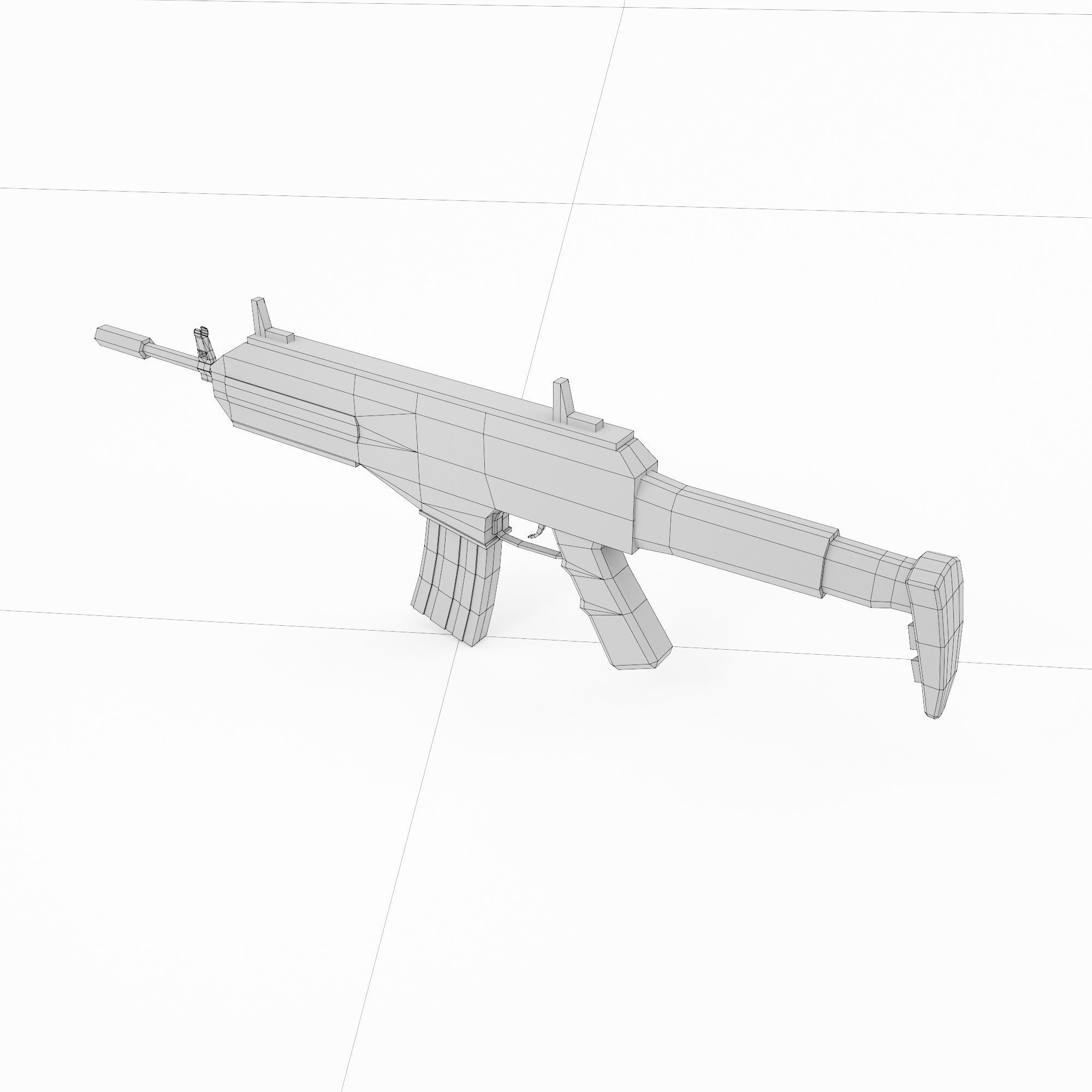 3D model BERETTA ARX160 assault rifle gun VR / AR / low-poly | CGTrader