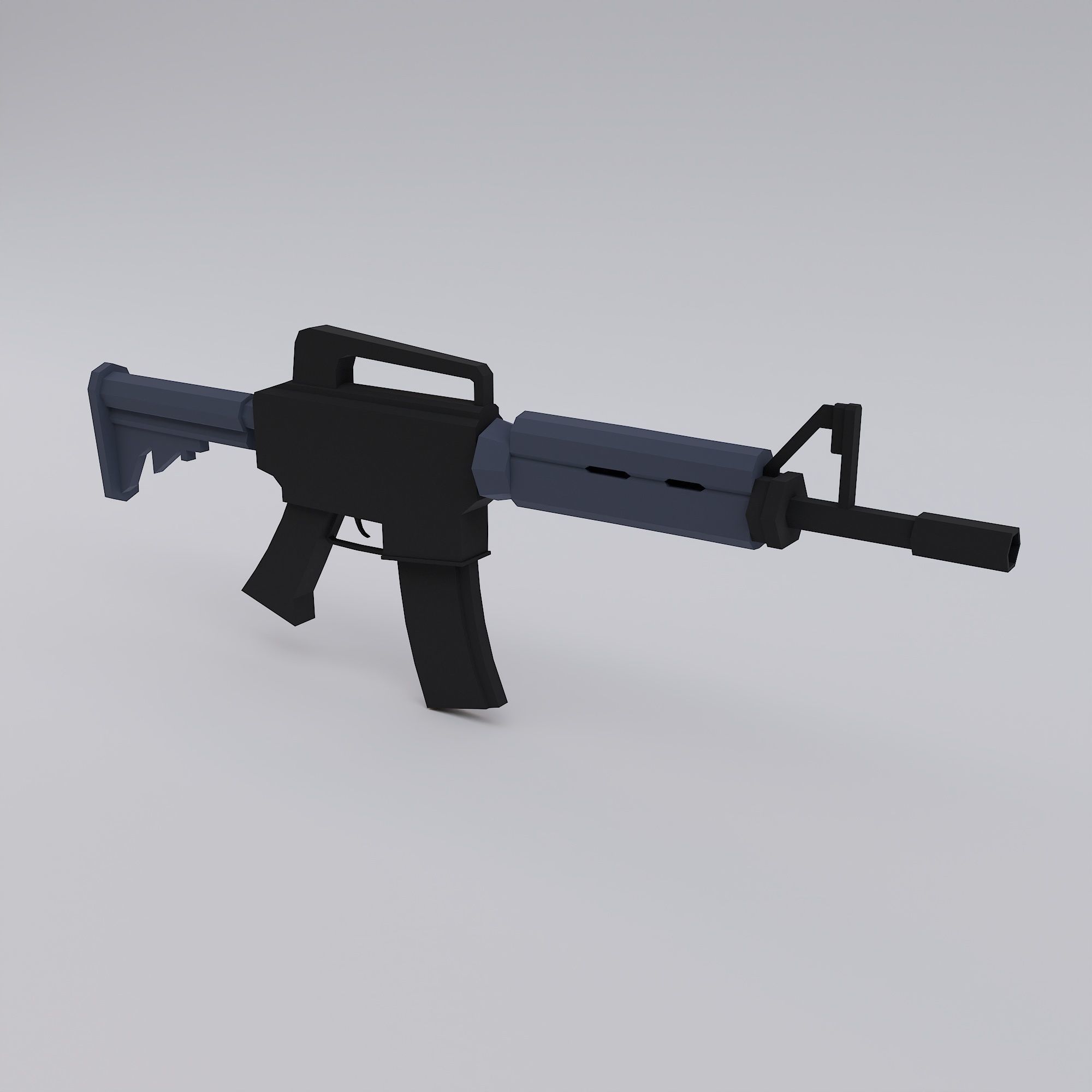 3D model M4 Carbine gun VR / AR / low-poly | CGTrader