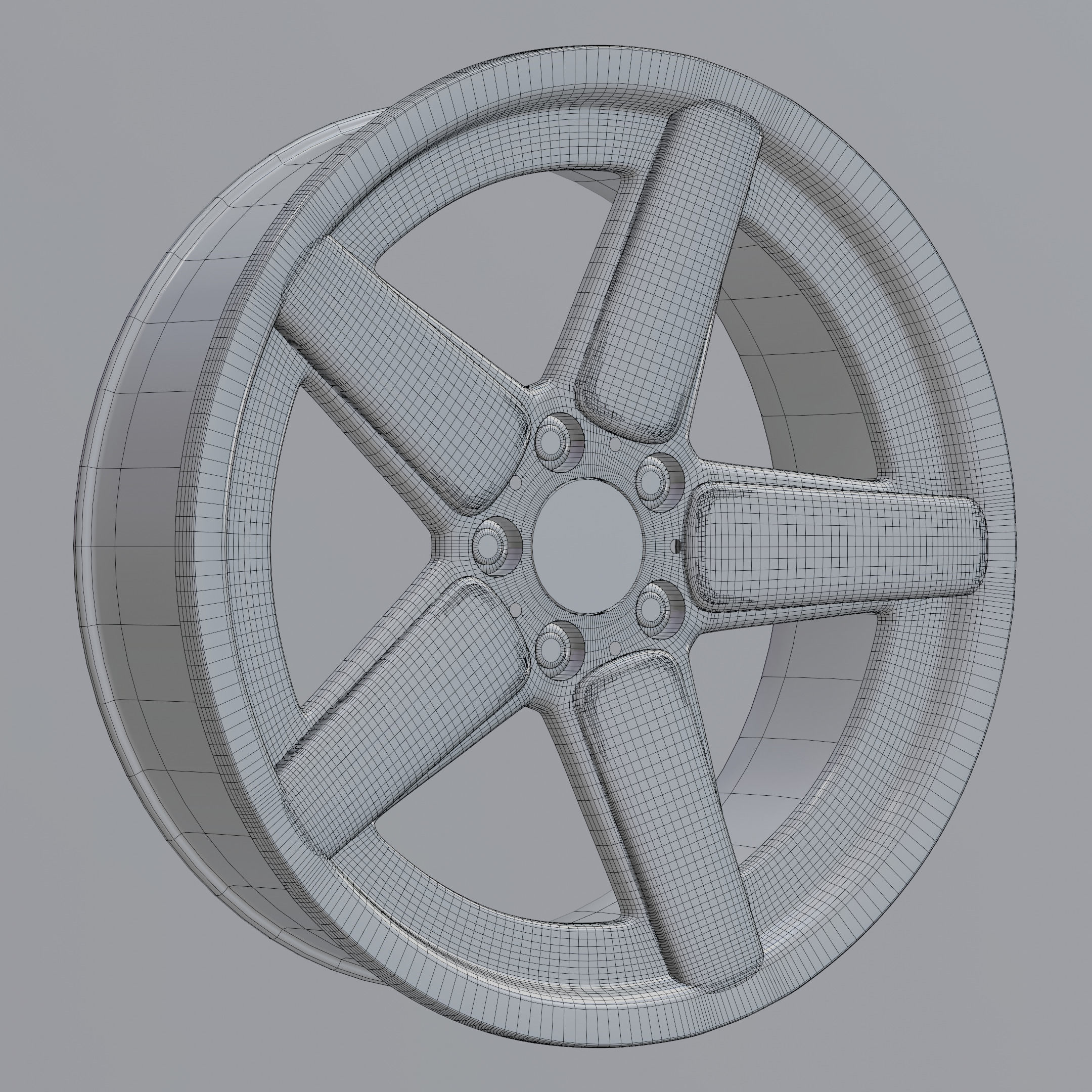3D model AC Schnitzer Type 1 Style Wheel VR / AR / low-poly | CGTrader