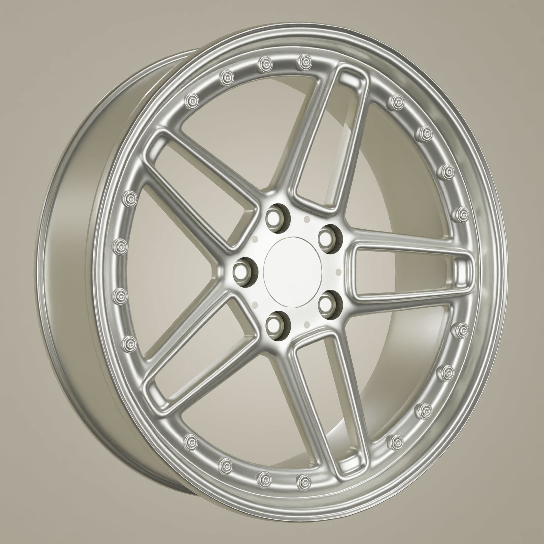 3D model AC Schnitzer Type 2 Style Wheel VR / AR / low-poly | CGTrader
