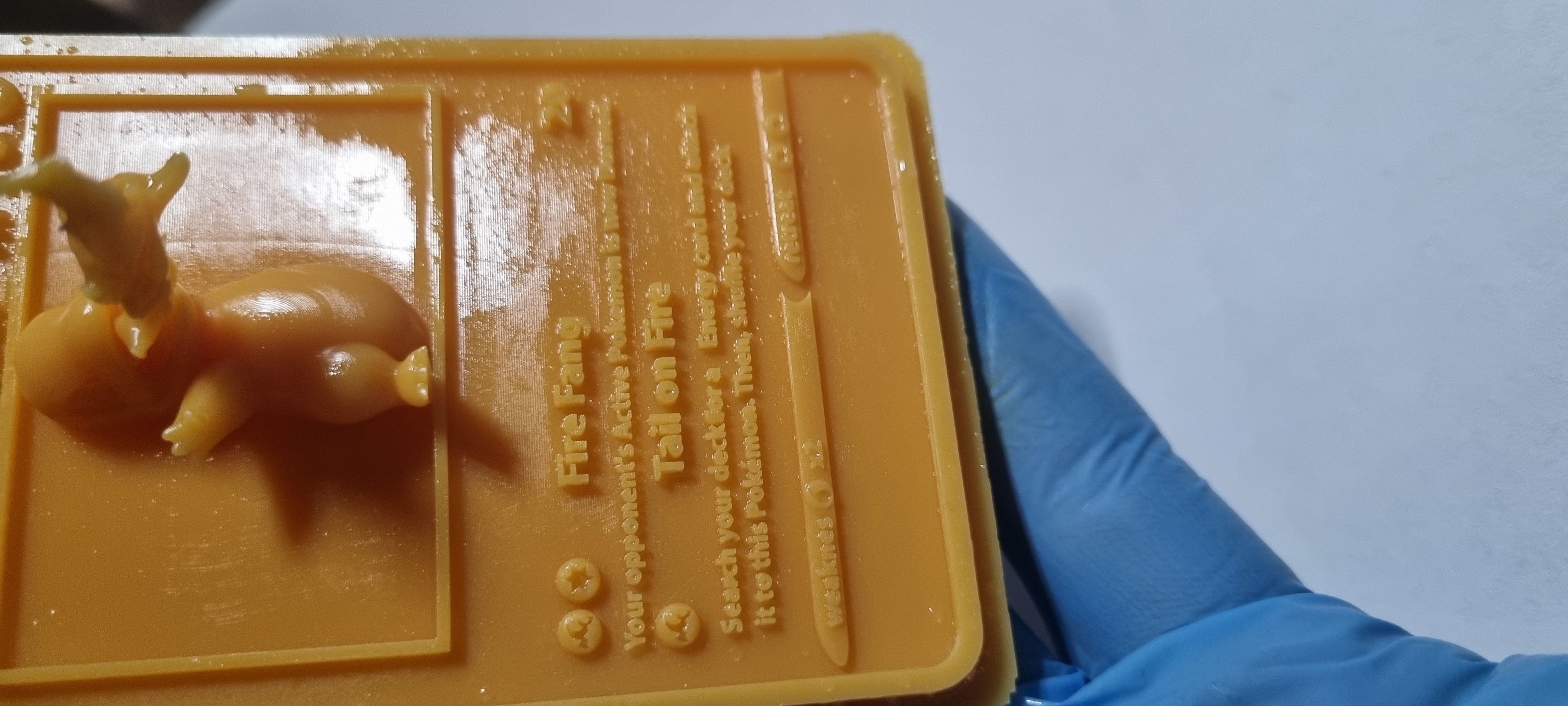 4D POKEMON CARDS - CHARMANDER 3D model 3D printable | CGTrader